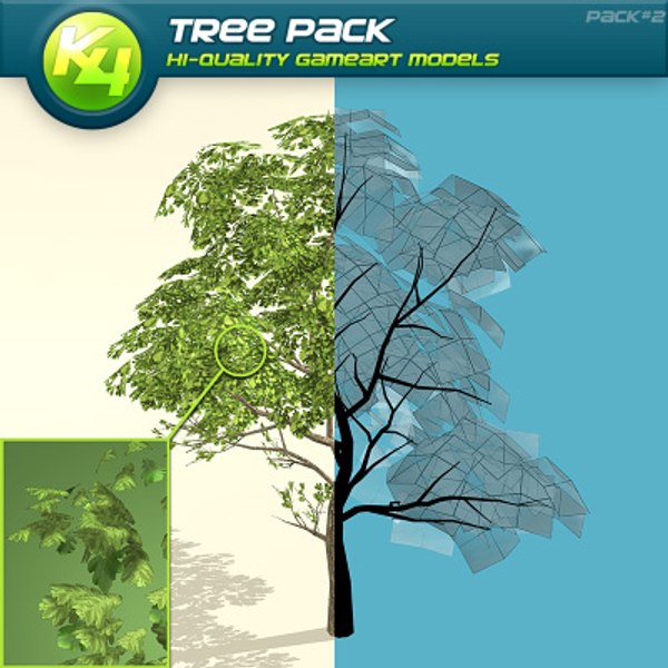 free obj mode tree pack