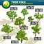 Free Obj Mode Tree Pack