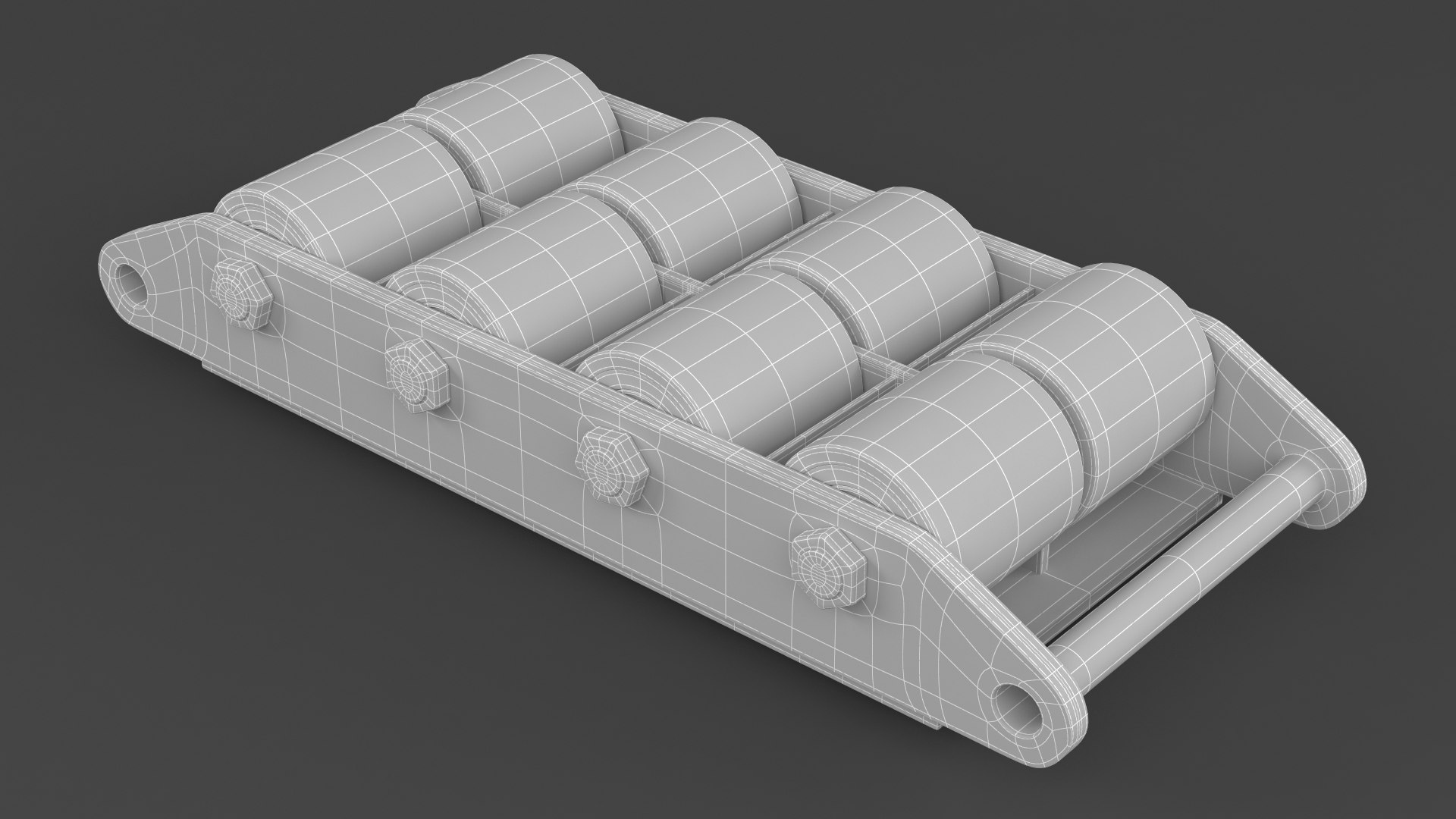 3D Machinery Mover Skate model - TurboSquid 2112632