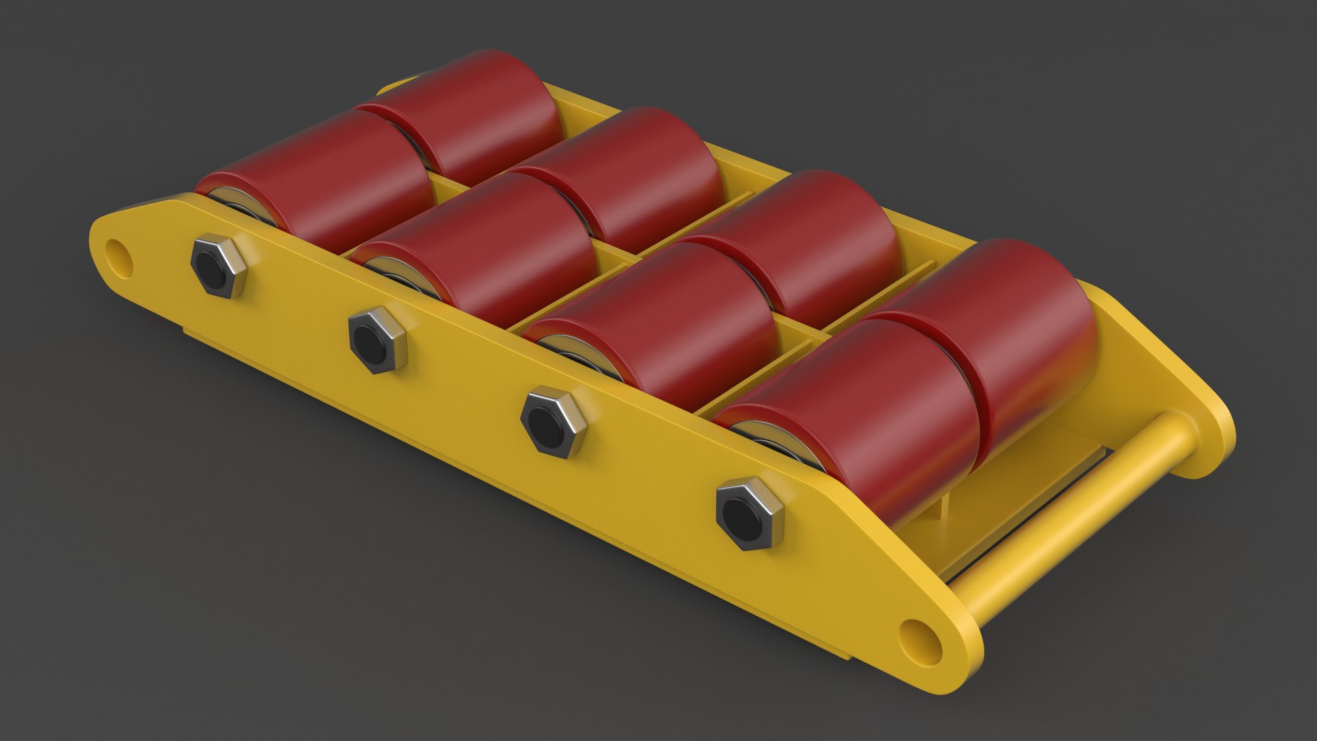 3D Machinery Mover Skate model - TurboSquid 2112632