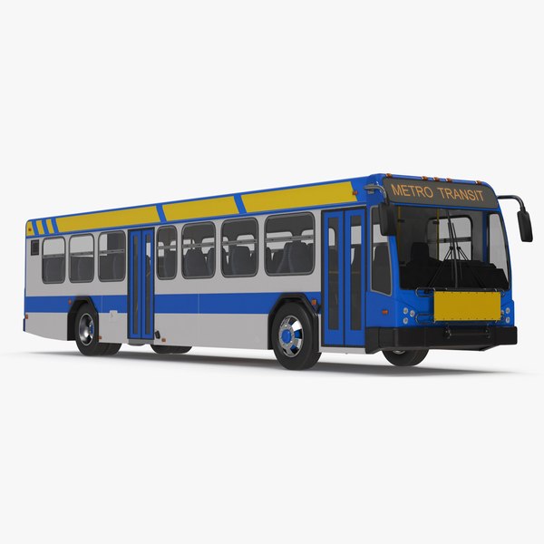 modelo 3d Autobús de tránsito metropolitano - TurboSquid 2193376