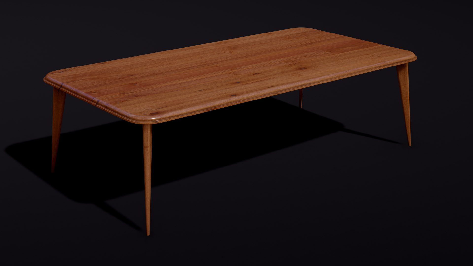 3D Wooden Coffee Tables With DiningTable - TurboSquid 1906011