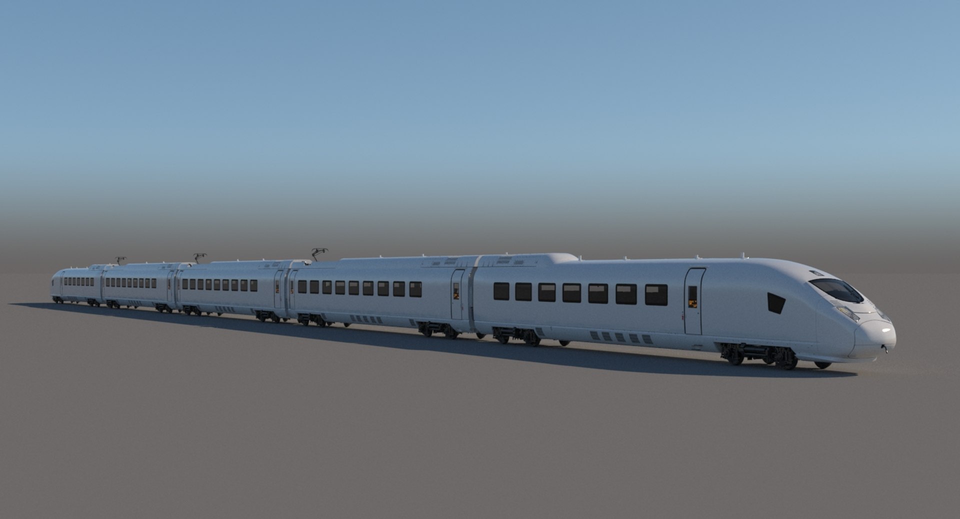 3D Generic Train Model - TurboSquid 1273881