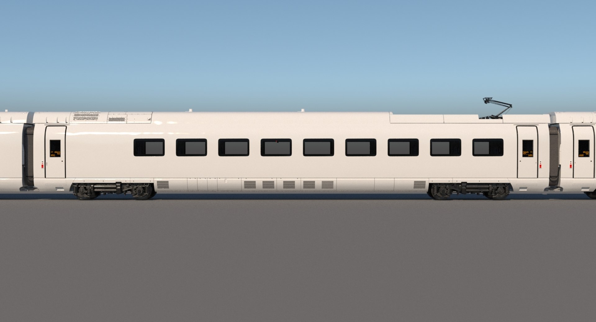 3D Generic Train Model - TurboSquid 1273881