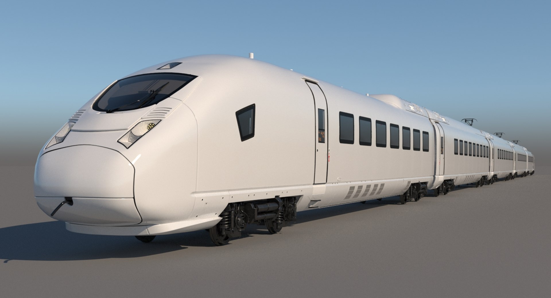 3D Generic Train Model - TurboSquid 1273881