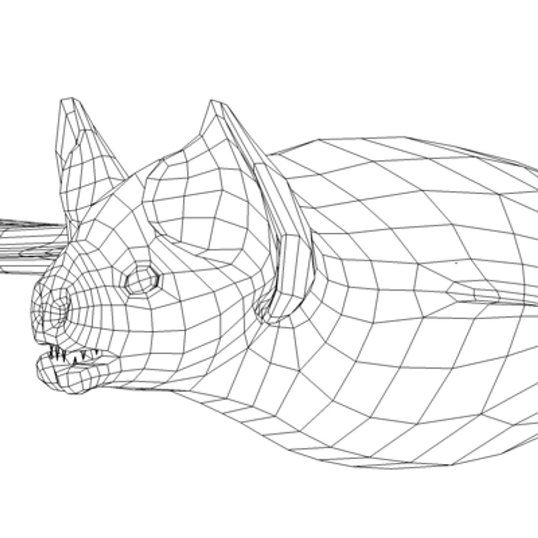 3d Model Vampire Bat