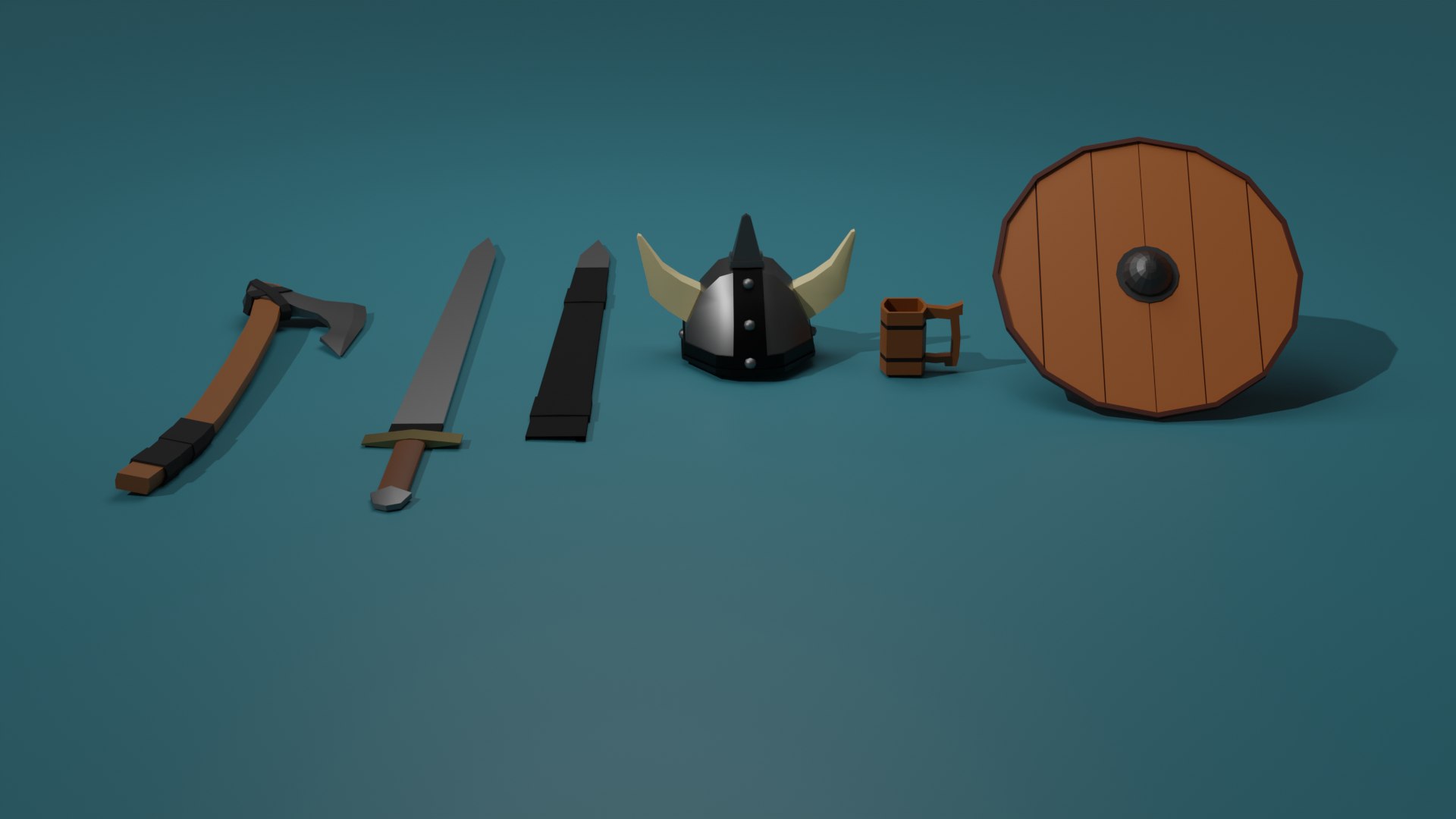 3D Viking Pack - LowPoly Game Ready - TurboSquid 2084104