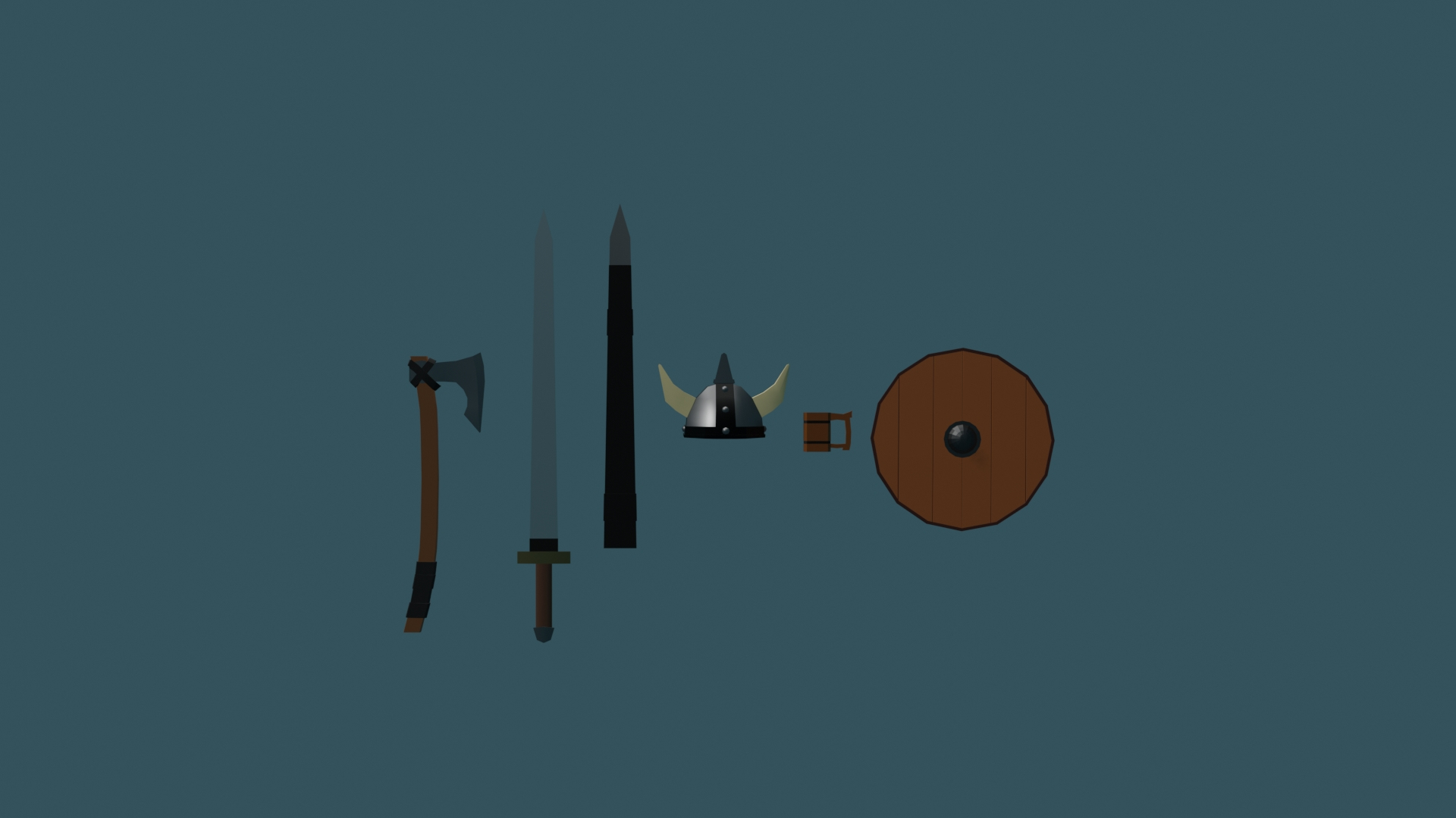 3D Viking Pack - LowPoly Game Ready - TurboSquid 2084104