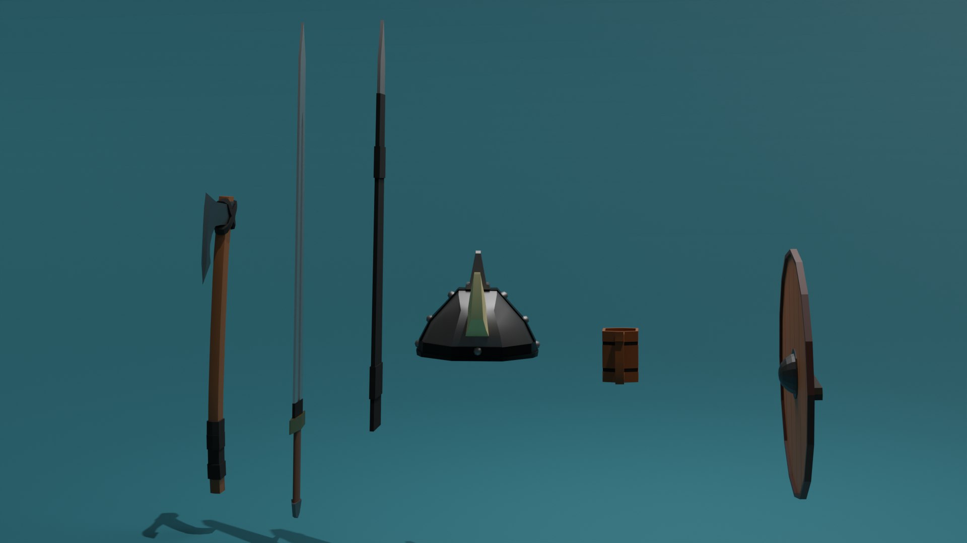 3D Viking Pack - LowPoly Game Ready - TurboSquid 2084104