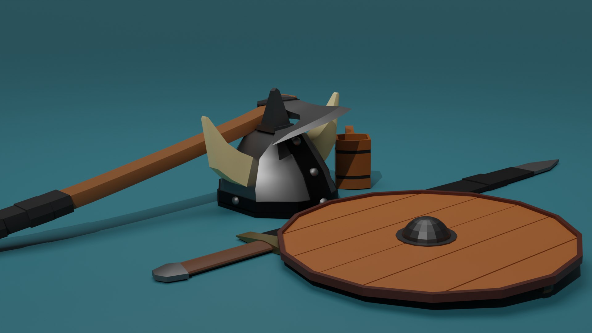 3D Viking Pack - LowPoly Game Ready - TurboSquid 2084104