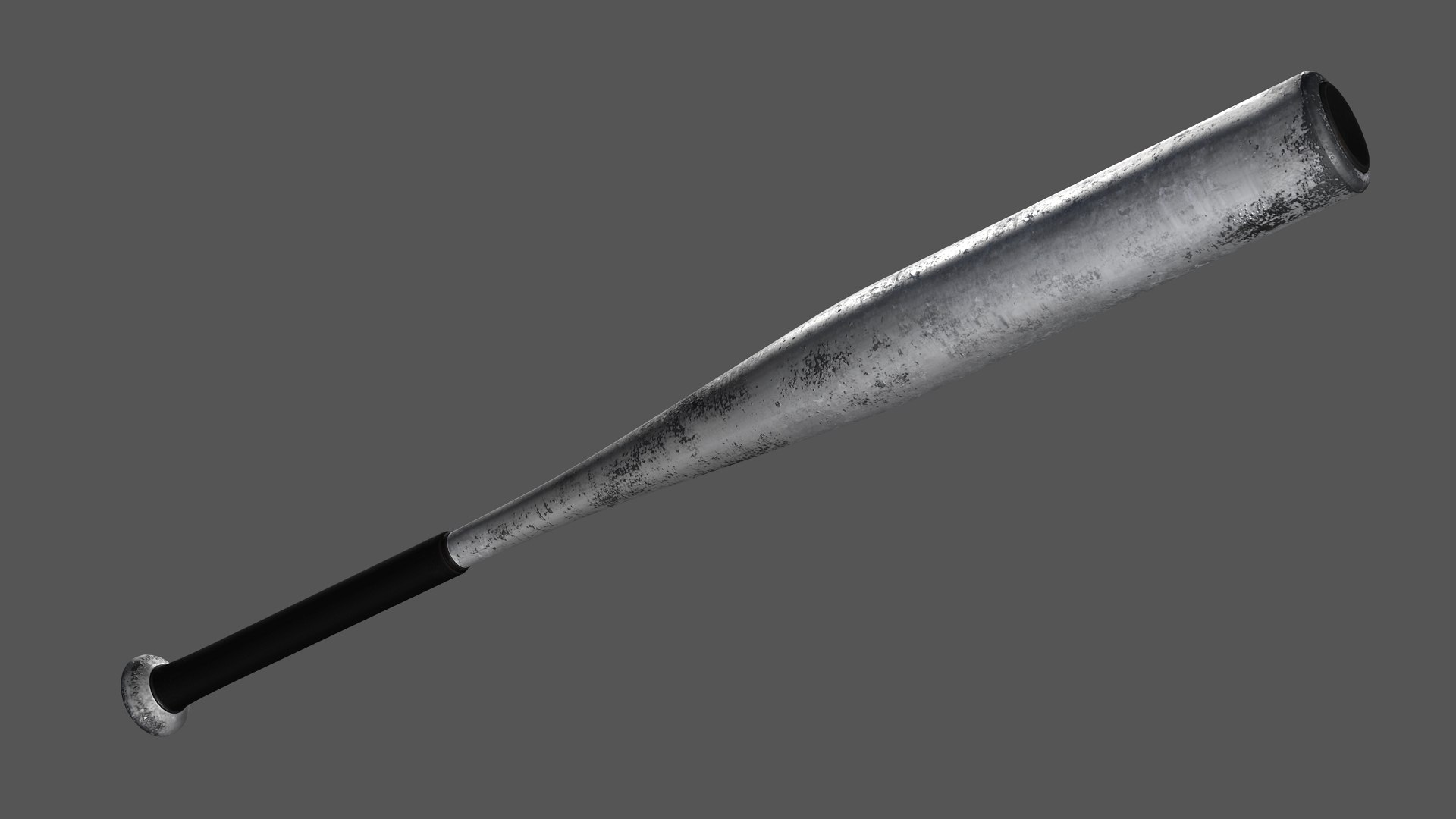 modelo 3d baseball bat metalic - TurboSquid 1983148