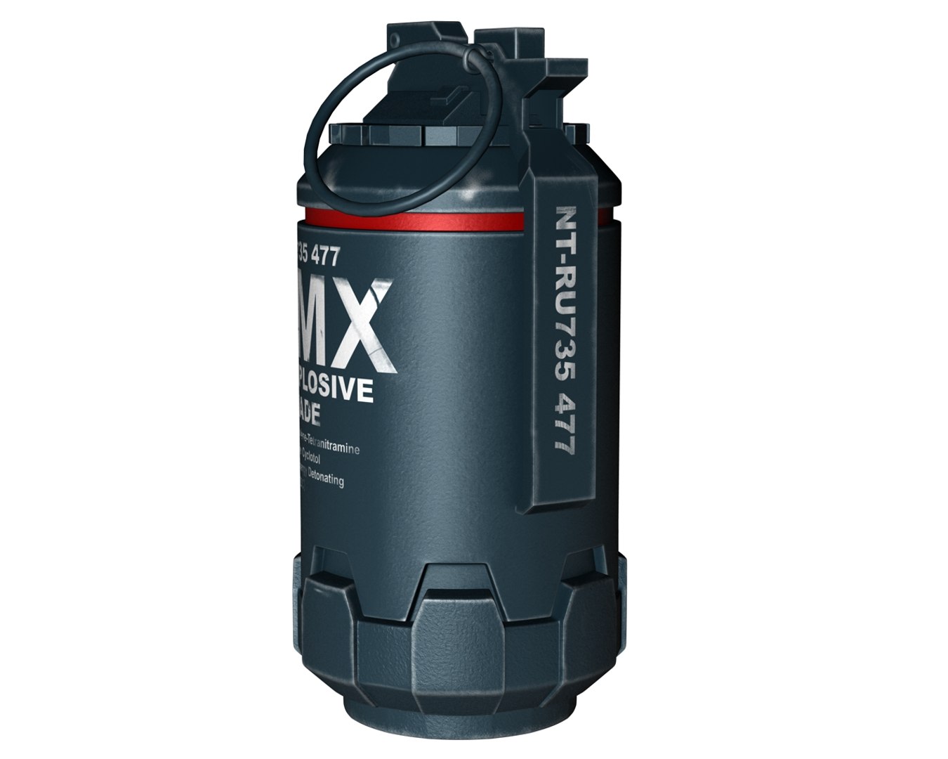 Grenade Elysium Movie 3d C4d