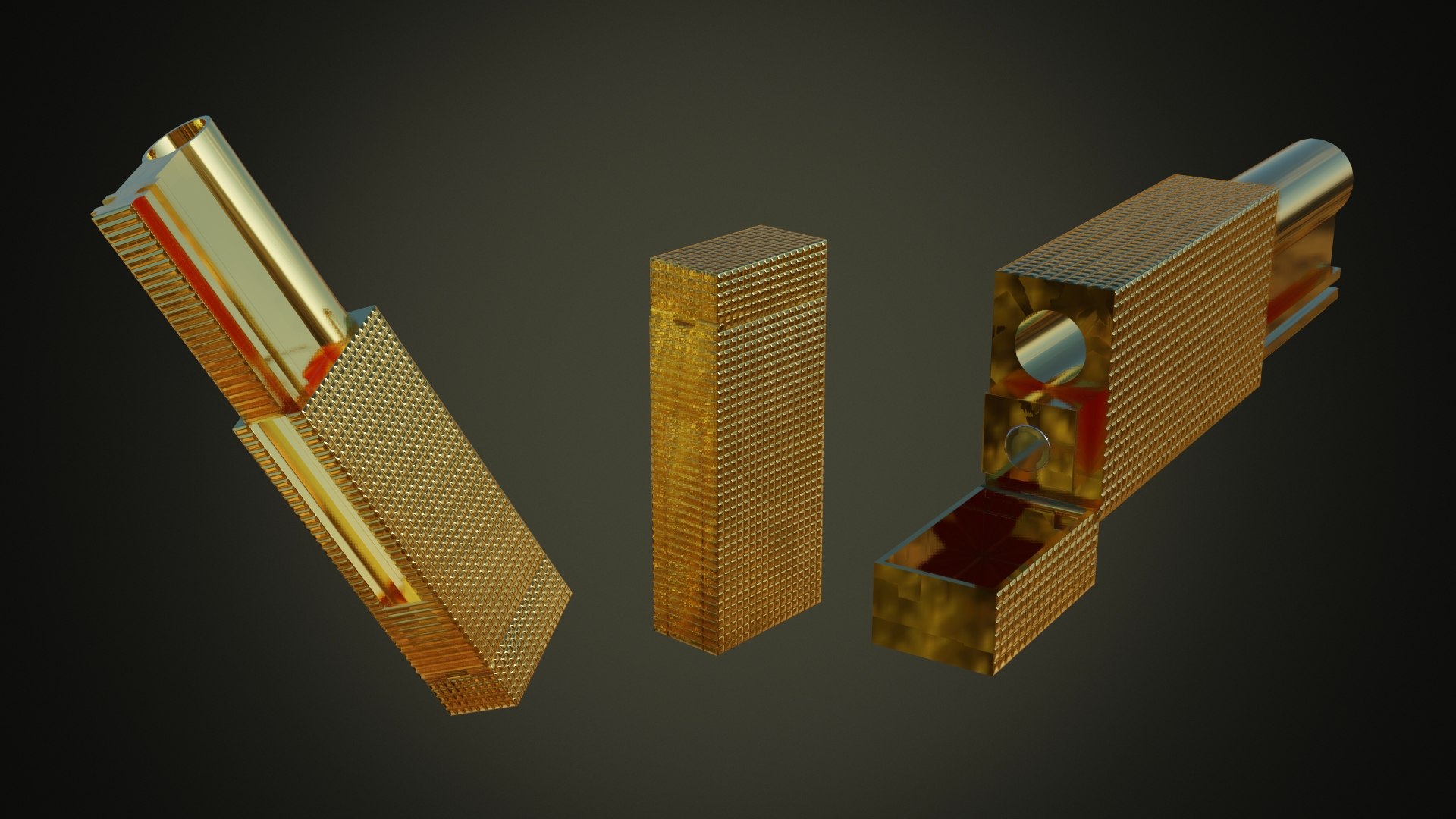 3D 007 Golden Gun - TurboSquid 1591875