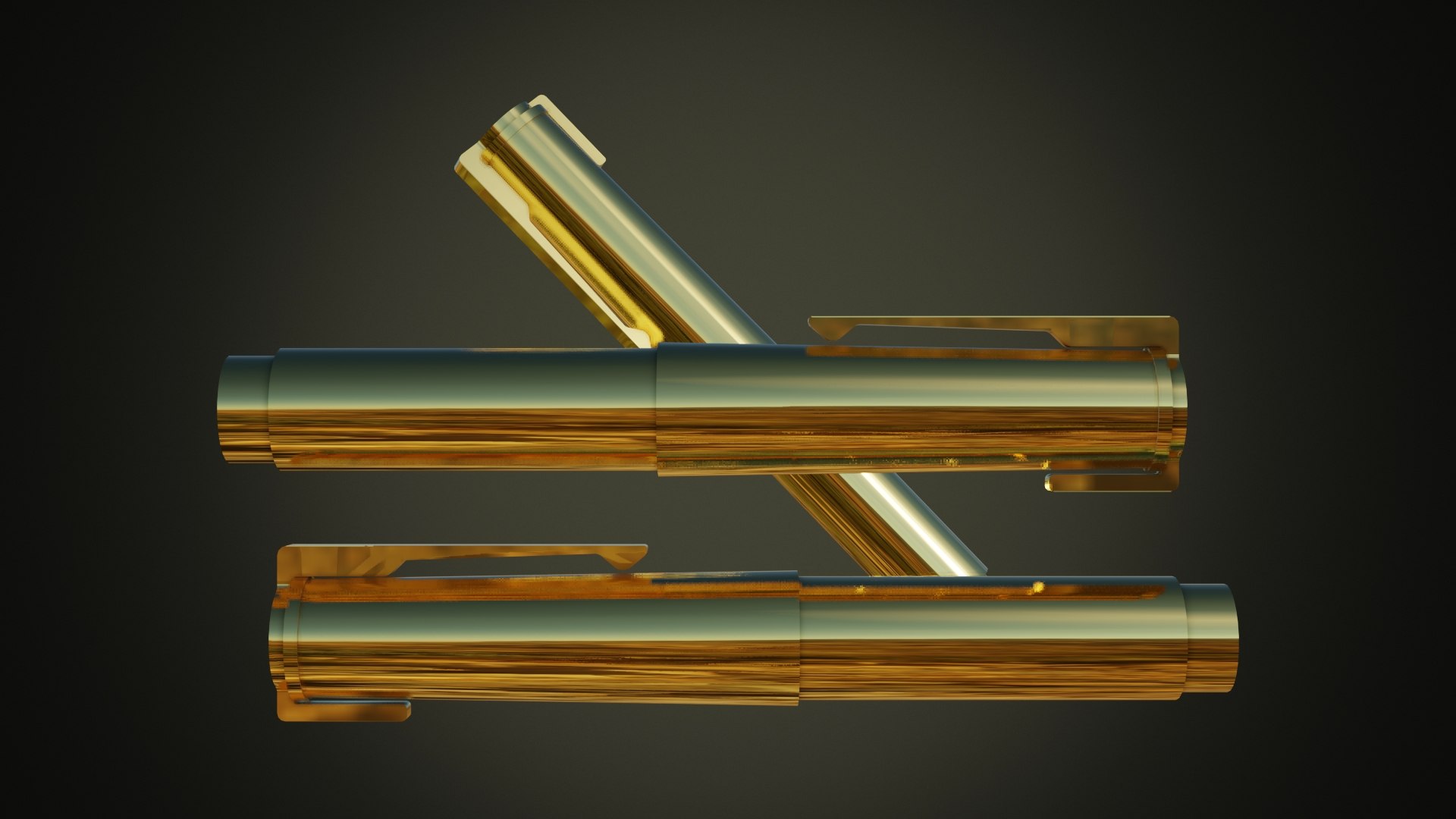 3D 007 Golden Gun - TurboSquid 1591875