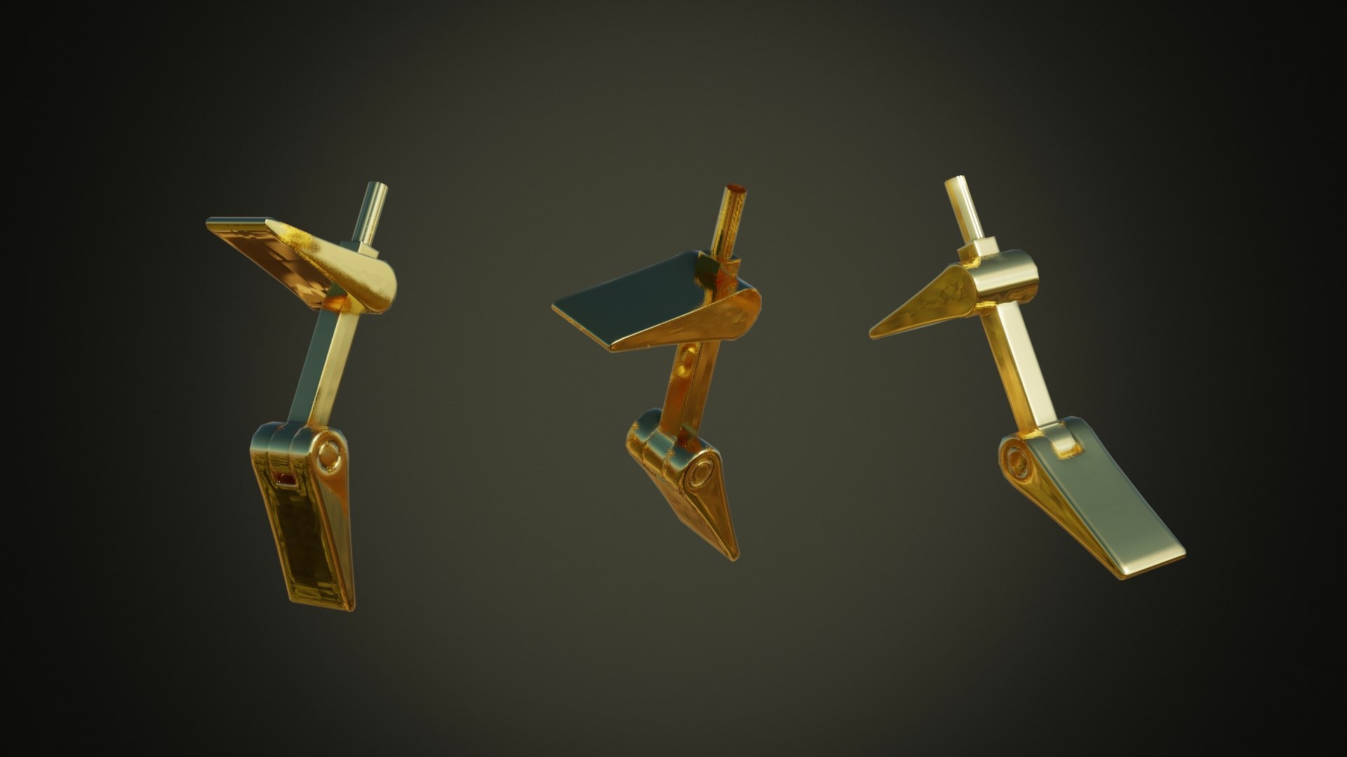 3D 007 Golden Gun - TurboSquid 1591875