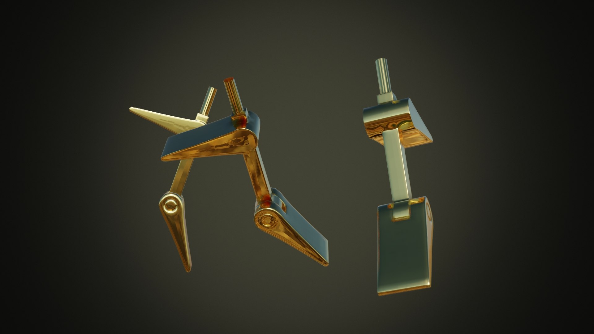 3D 007 Golden Gun - TurboSquid 1591875
