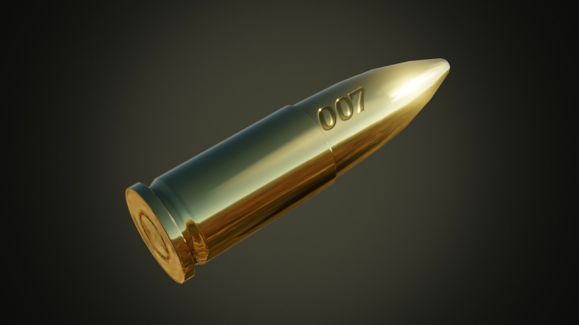 3D 007 Golden Gun - TurboSquid 1591875