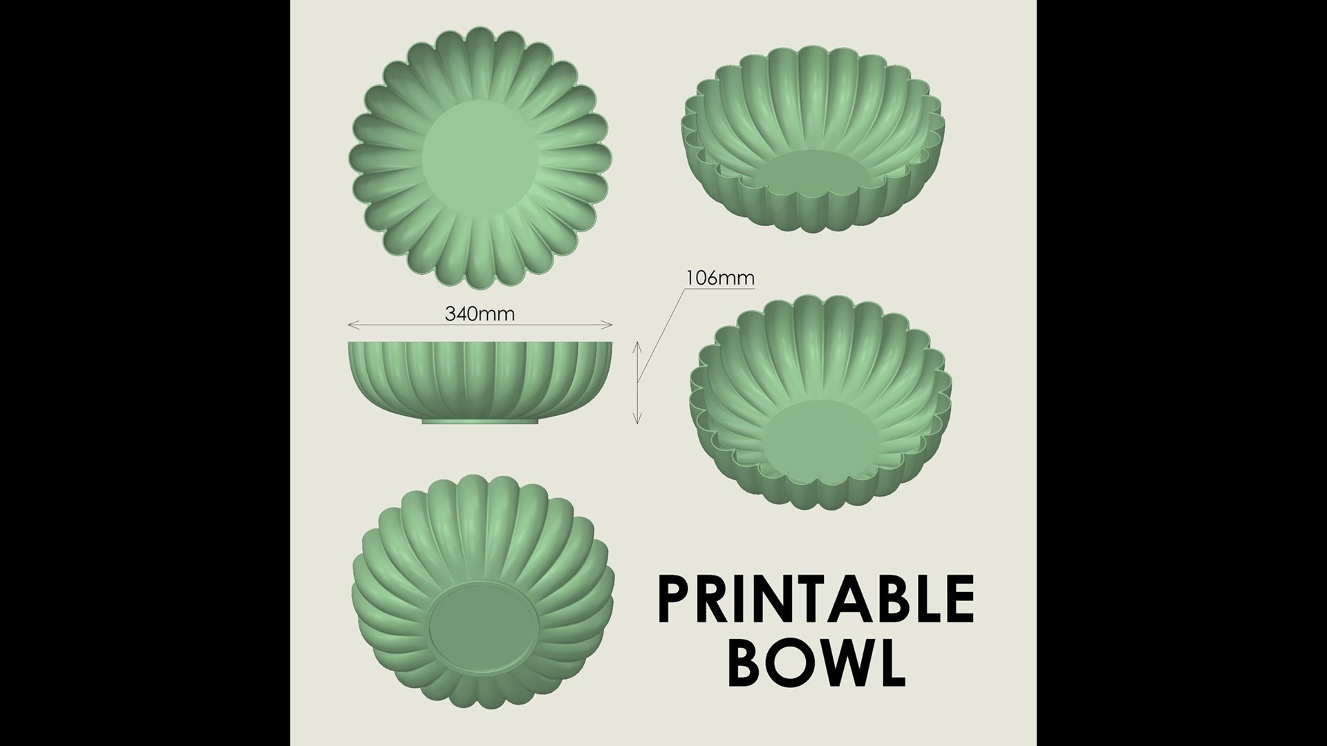 Decorative Bowl 3D Model - TurboSquid 2300942
