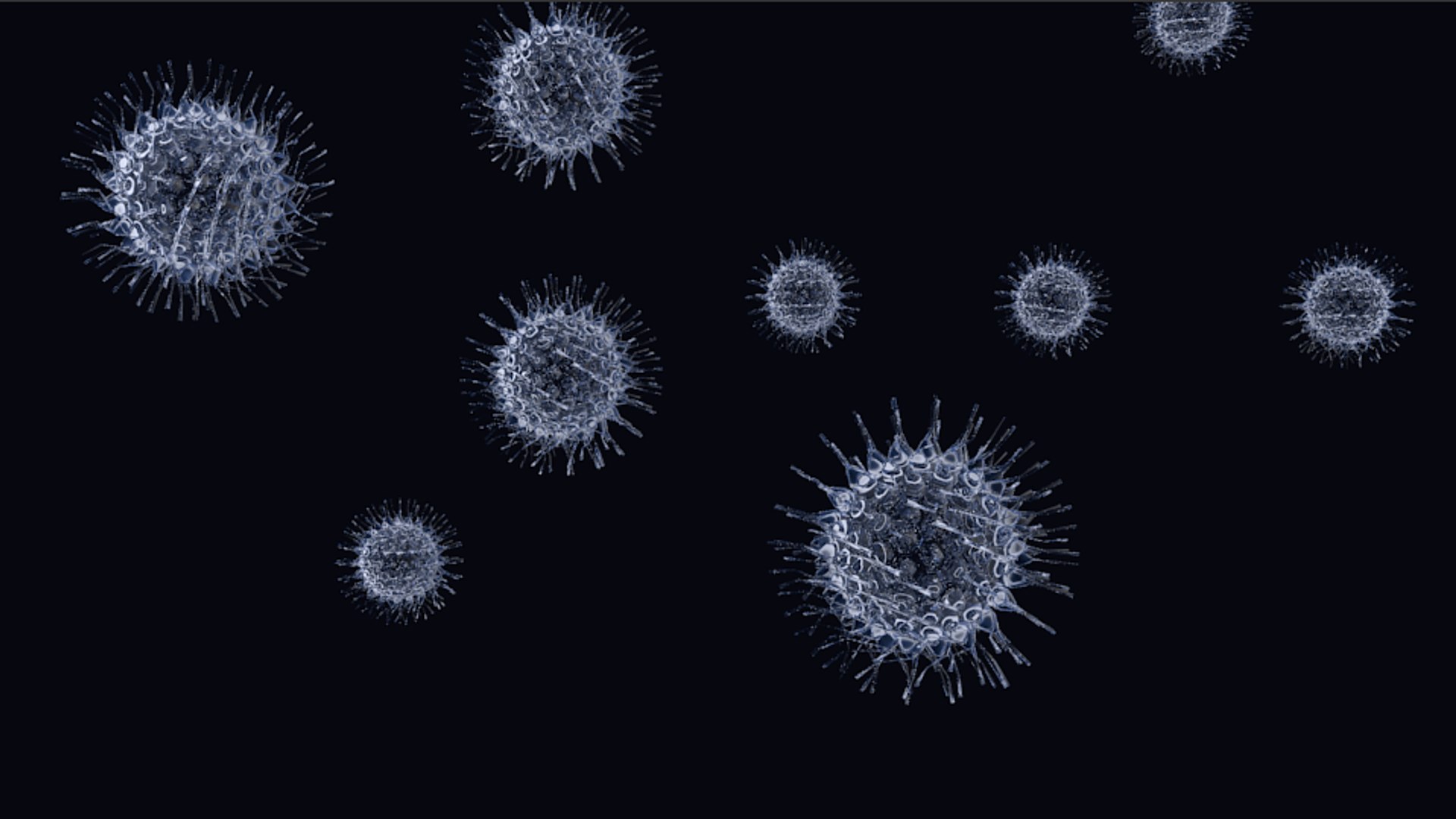 3ds Max Bacteria Microscopic