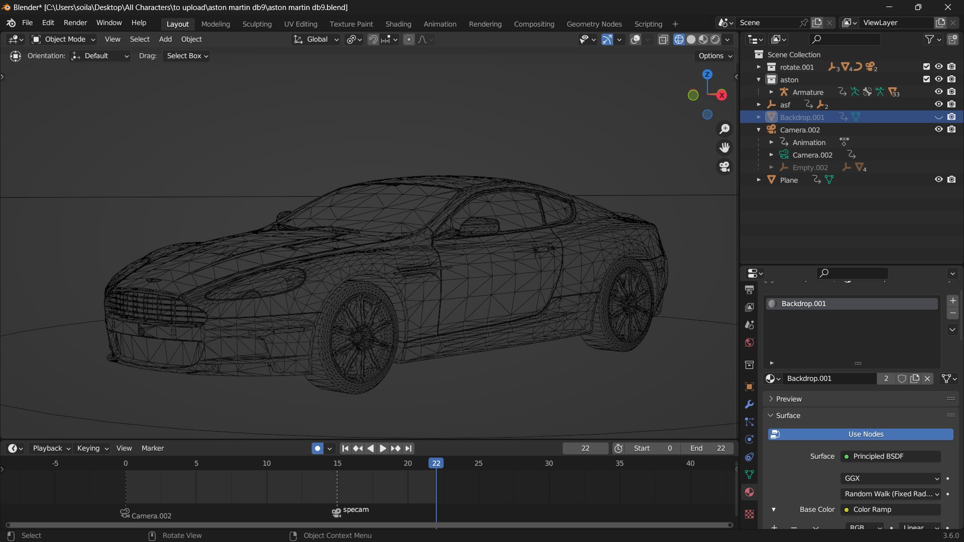 3D Aston Martin DB9 Model - TurboSquid 2137850