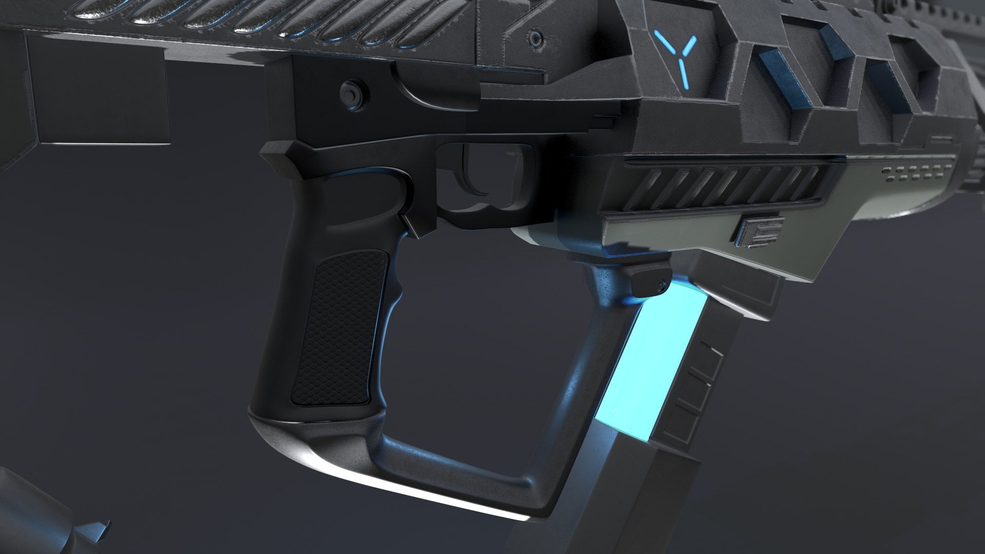 3D Gauss Rifle Gun Model - TurboSquid 1413736