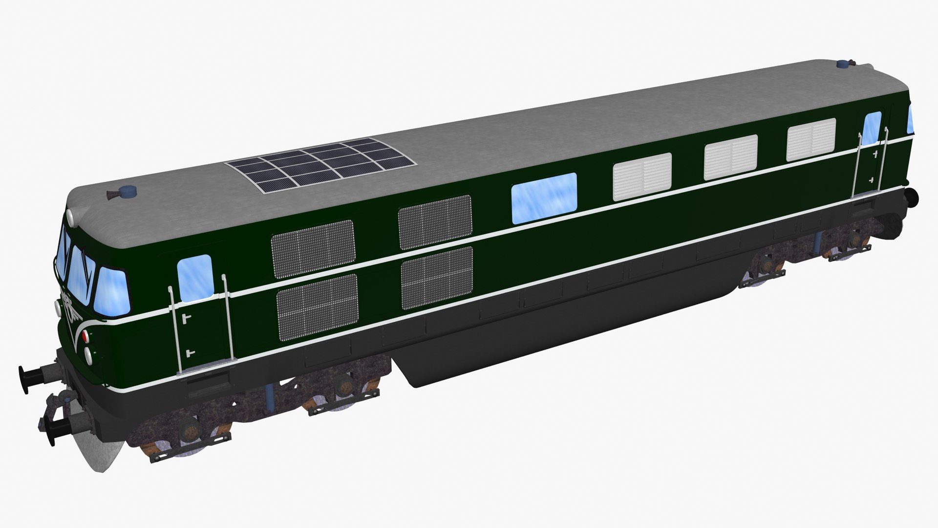 Oebb Class 2050 Diesel-electric Locomotive 3D Model - TurboSquid 2124759