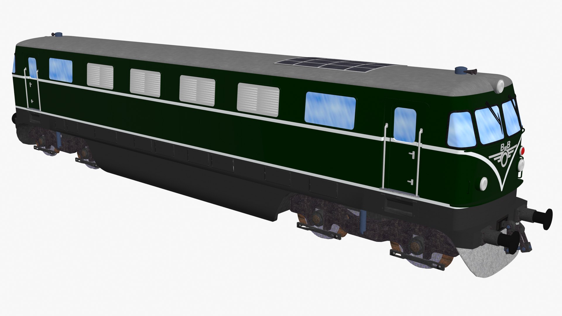 Oebb Class 2050 Diesel-electric Locomotive 3D Model - TurboSquid 2124759