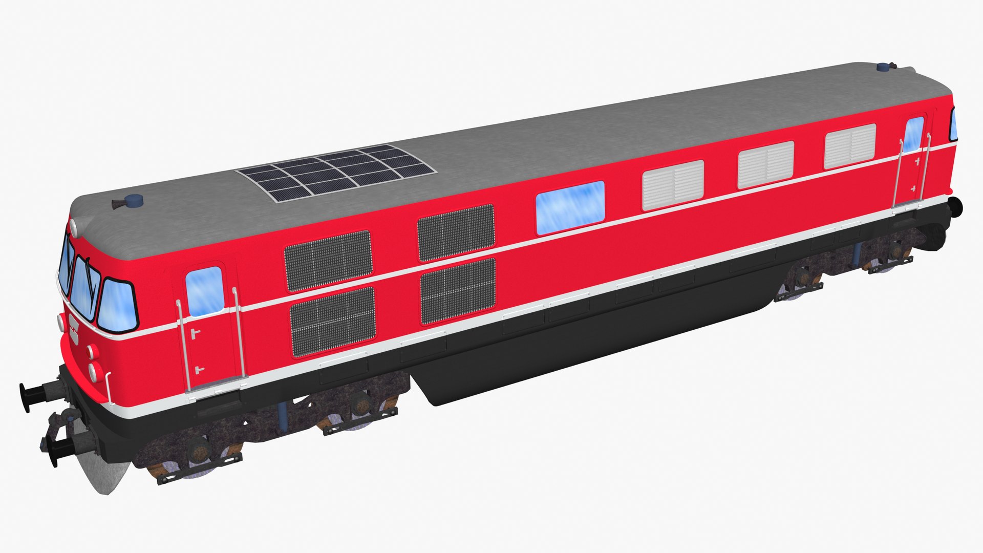 Oebb Class 2050 Diesel-electric Locomotive 3D Model - TurboSquid 2124759