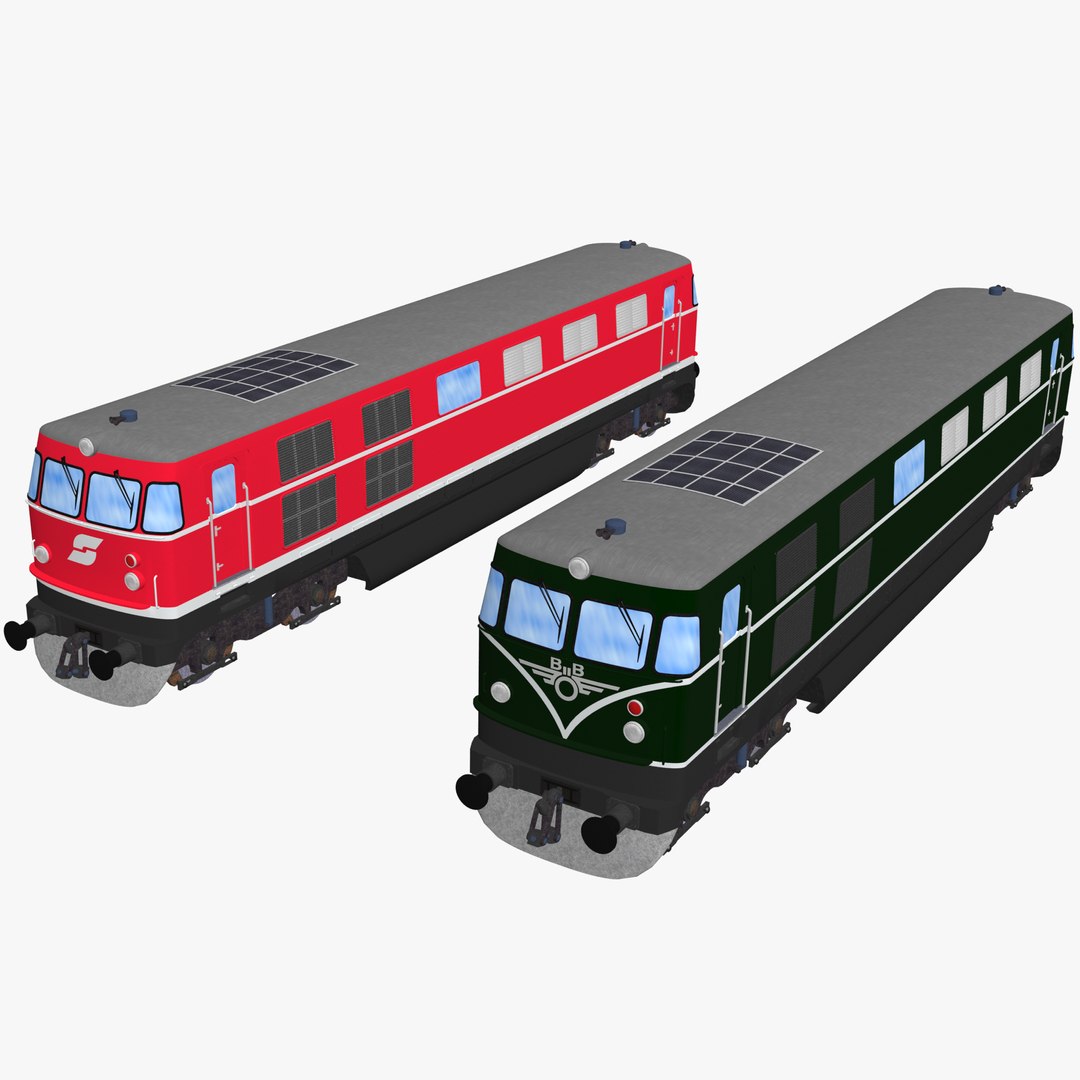Oebb Class 2050 Diesel-electric Locomotive 3D Model - TurboSquid 2124759