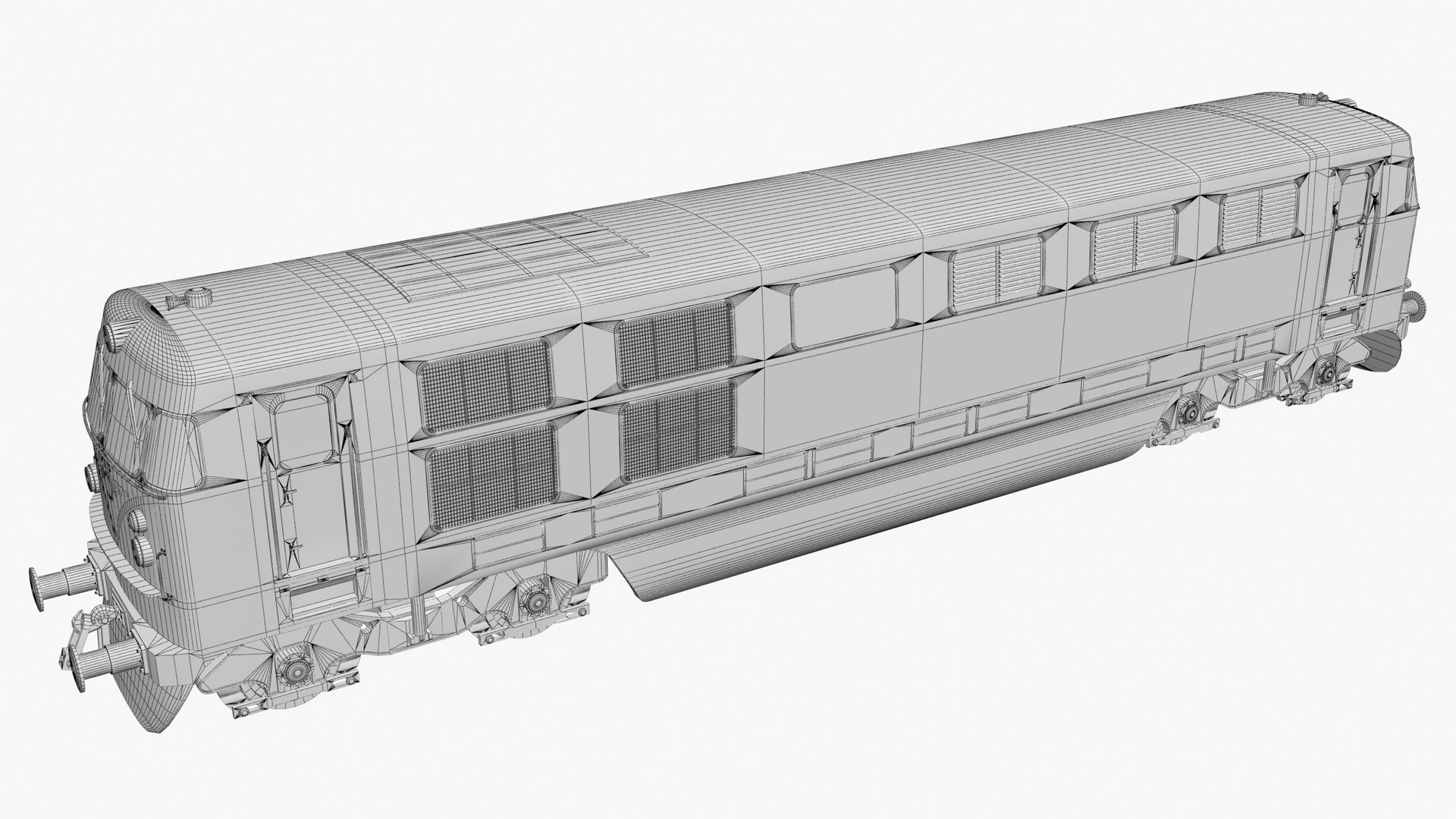 Oebb Class 2050 Diesel-electric Locomotive 3D Model - TurboSquid 2124759