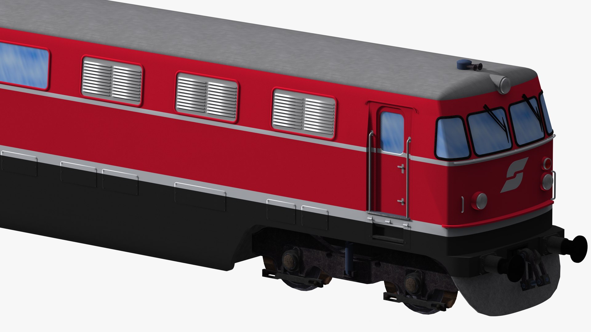 Oebb Class 2050 Diesel-electric Locomotive 3D Model - TurboSquid 2124759