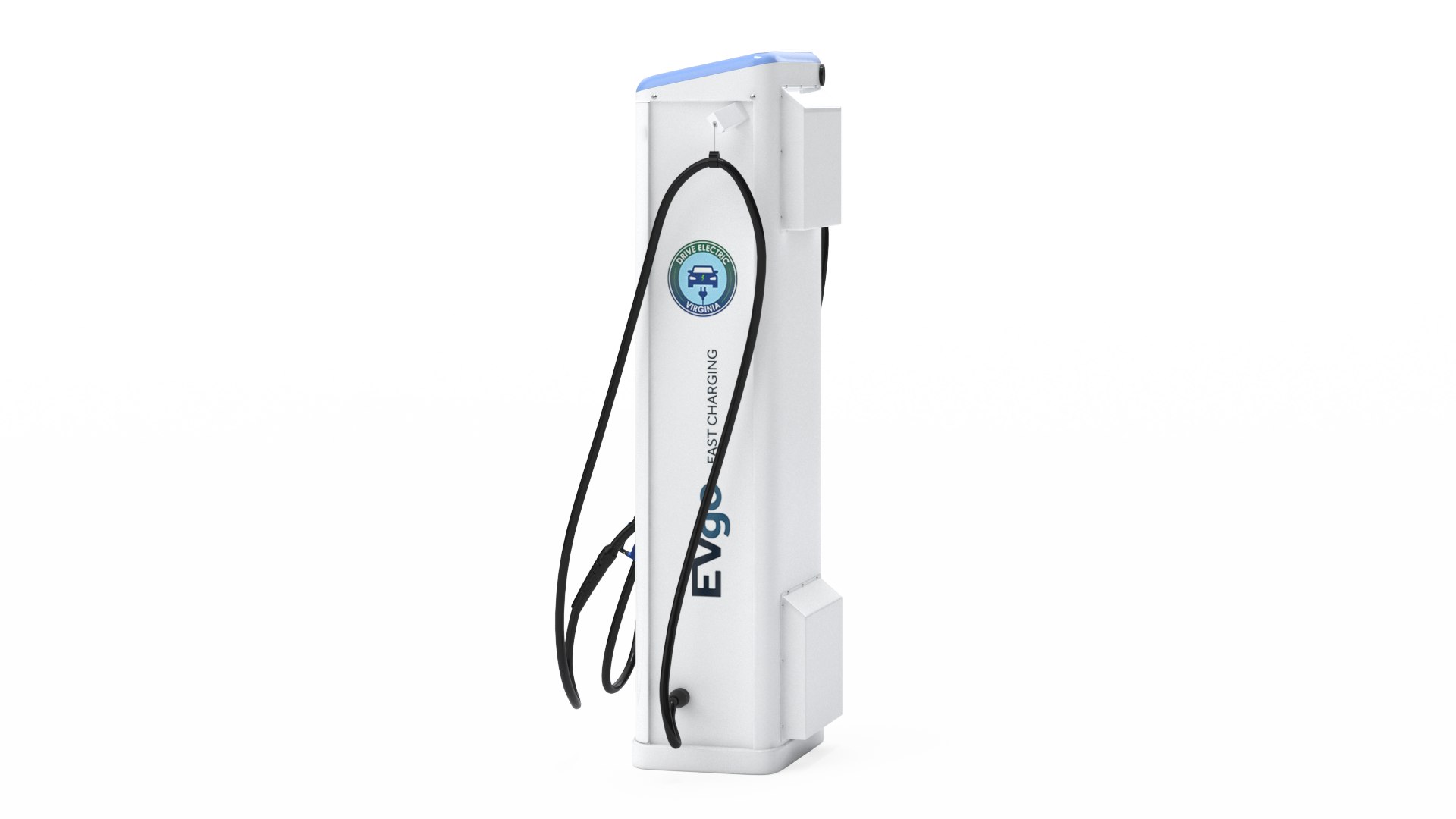 BTCPower 50 KW Slim Line DC Fast Charger EV Station 3D Model ...