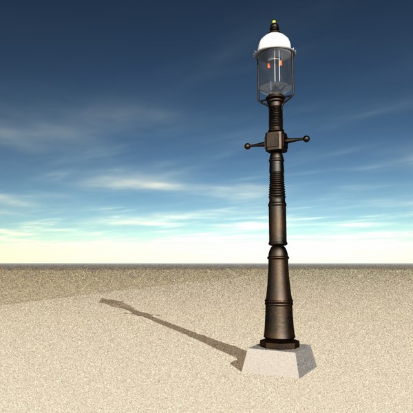 3d 3ds street light gas