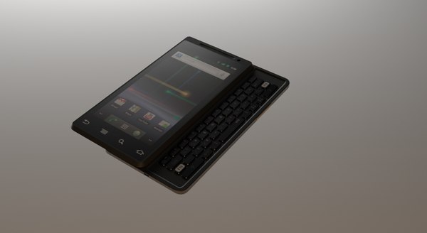 3d smartphone phone model