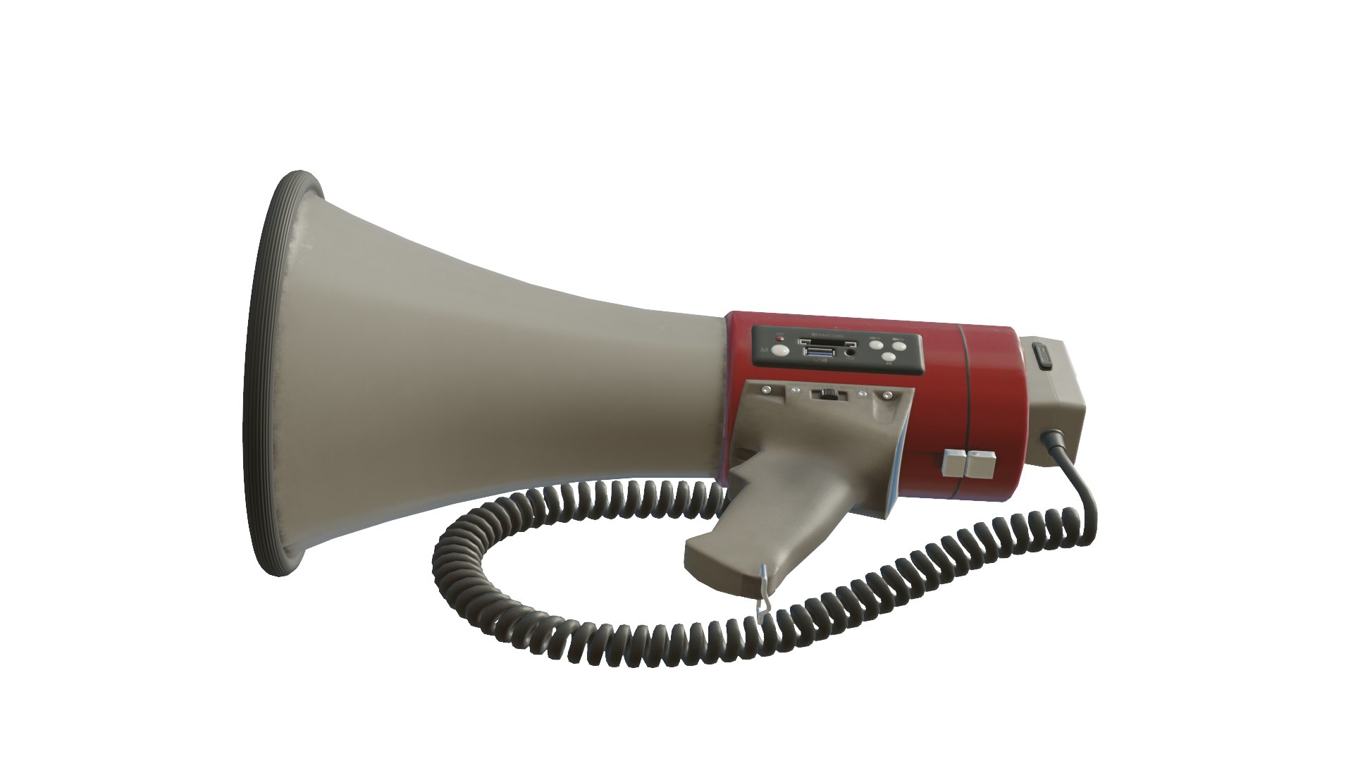 Megaphone Model - TurboSquid 2143846