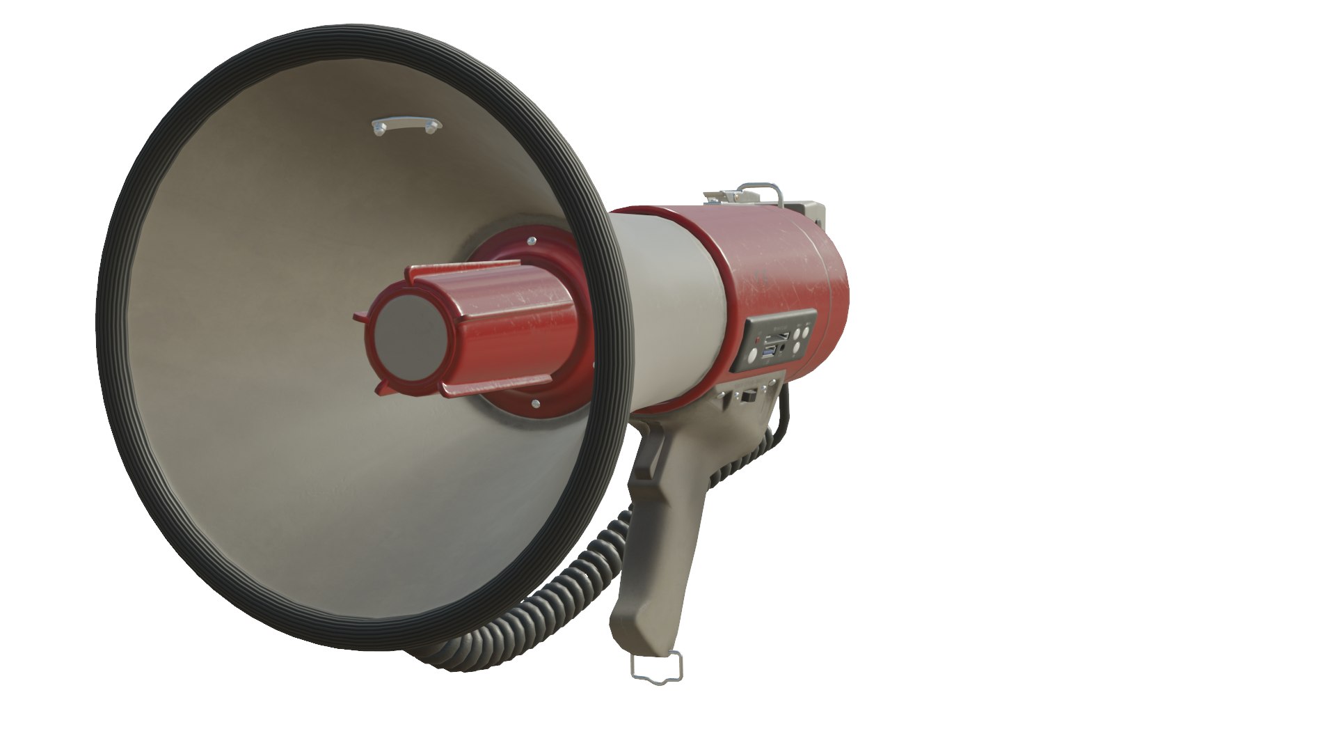 Megaphone Model - TurboSquid 2143846