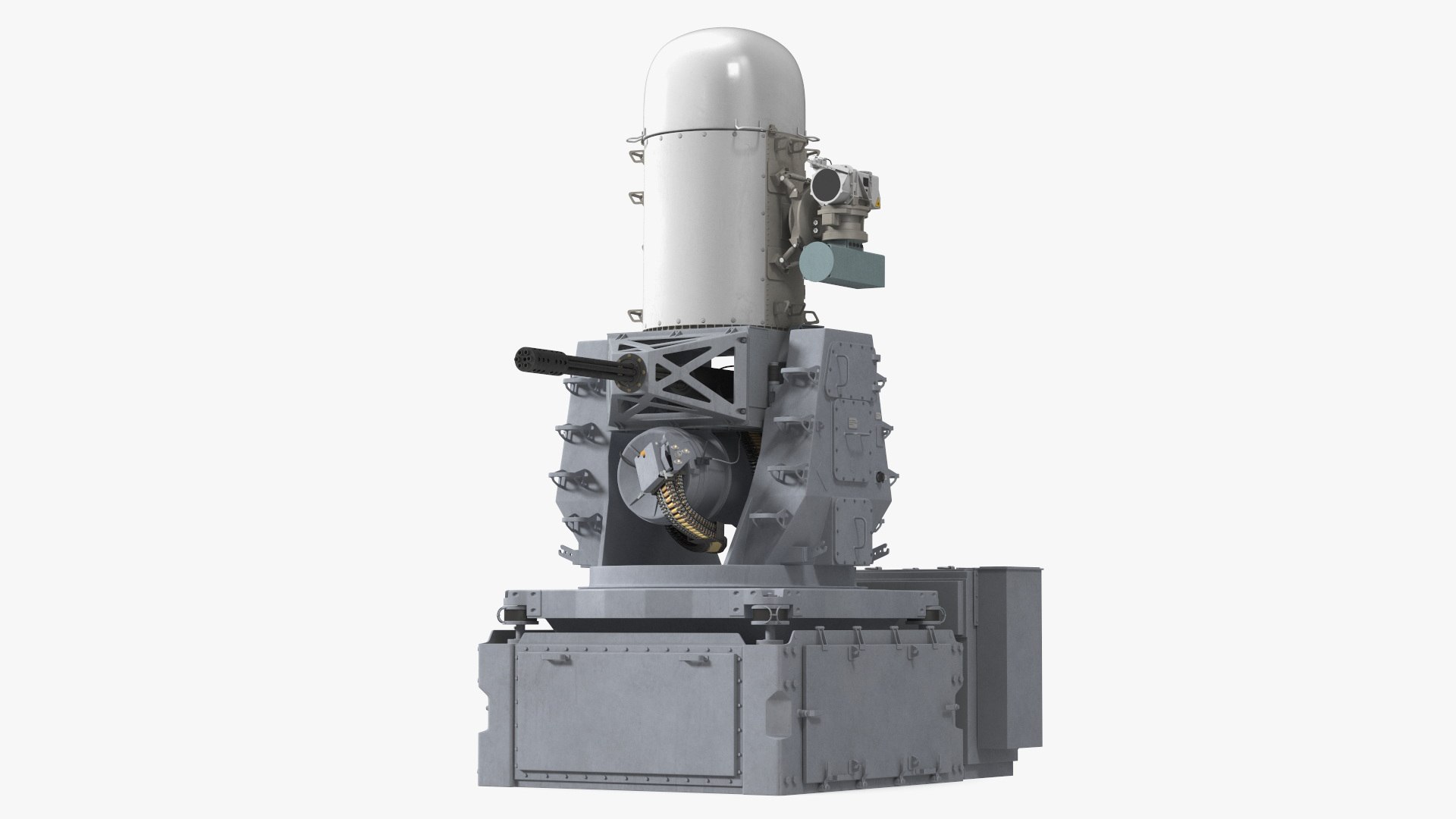 Mark 15 Phalanx Close-In Weapon System Marine Rigged 3D model ...