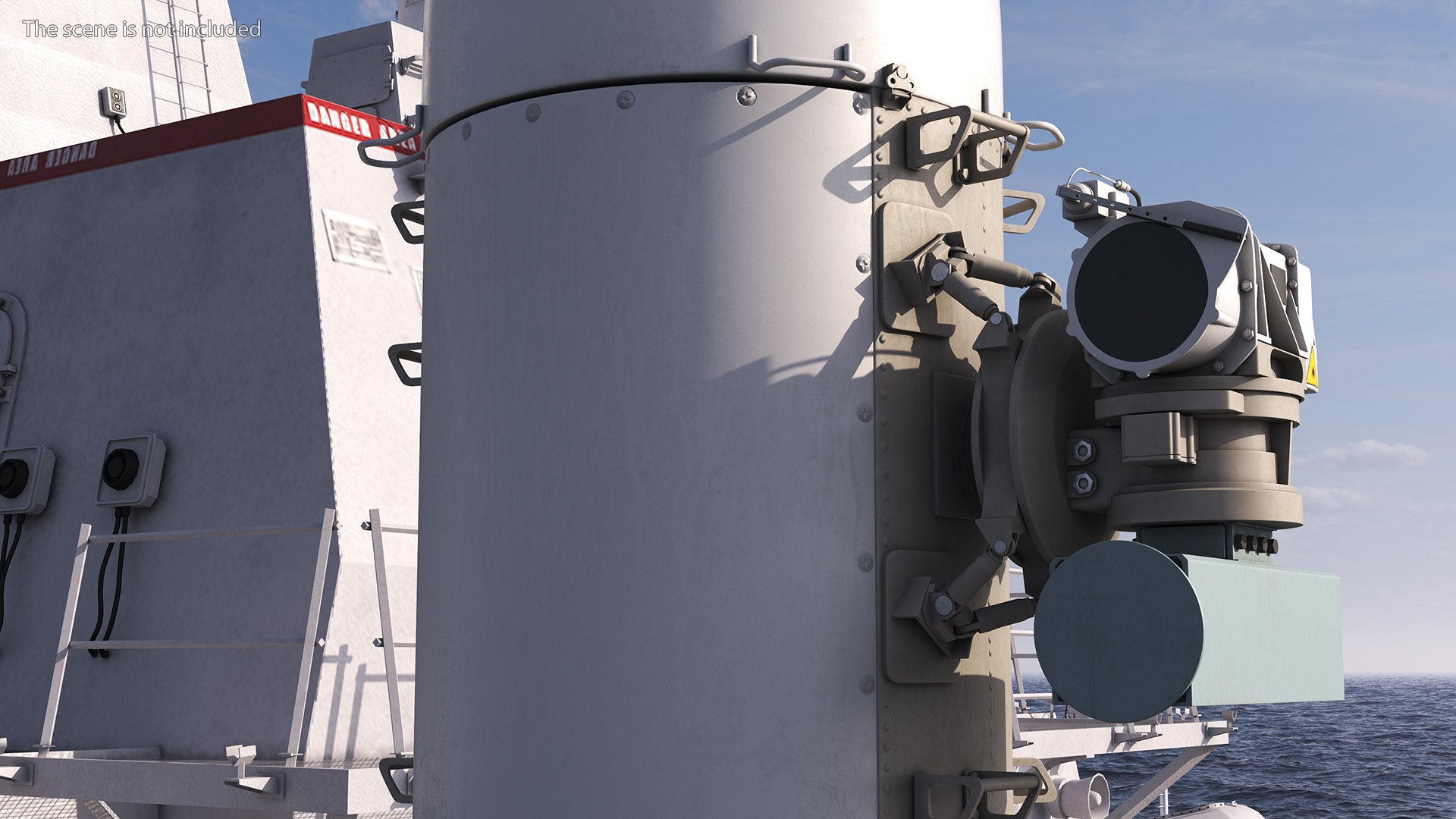 Mark 15 Phalanx Close-In Weapon System Marine Rigged 3D Model ...