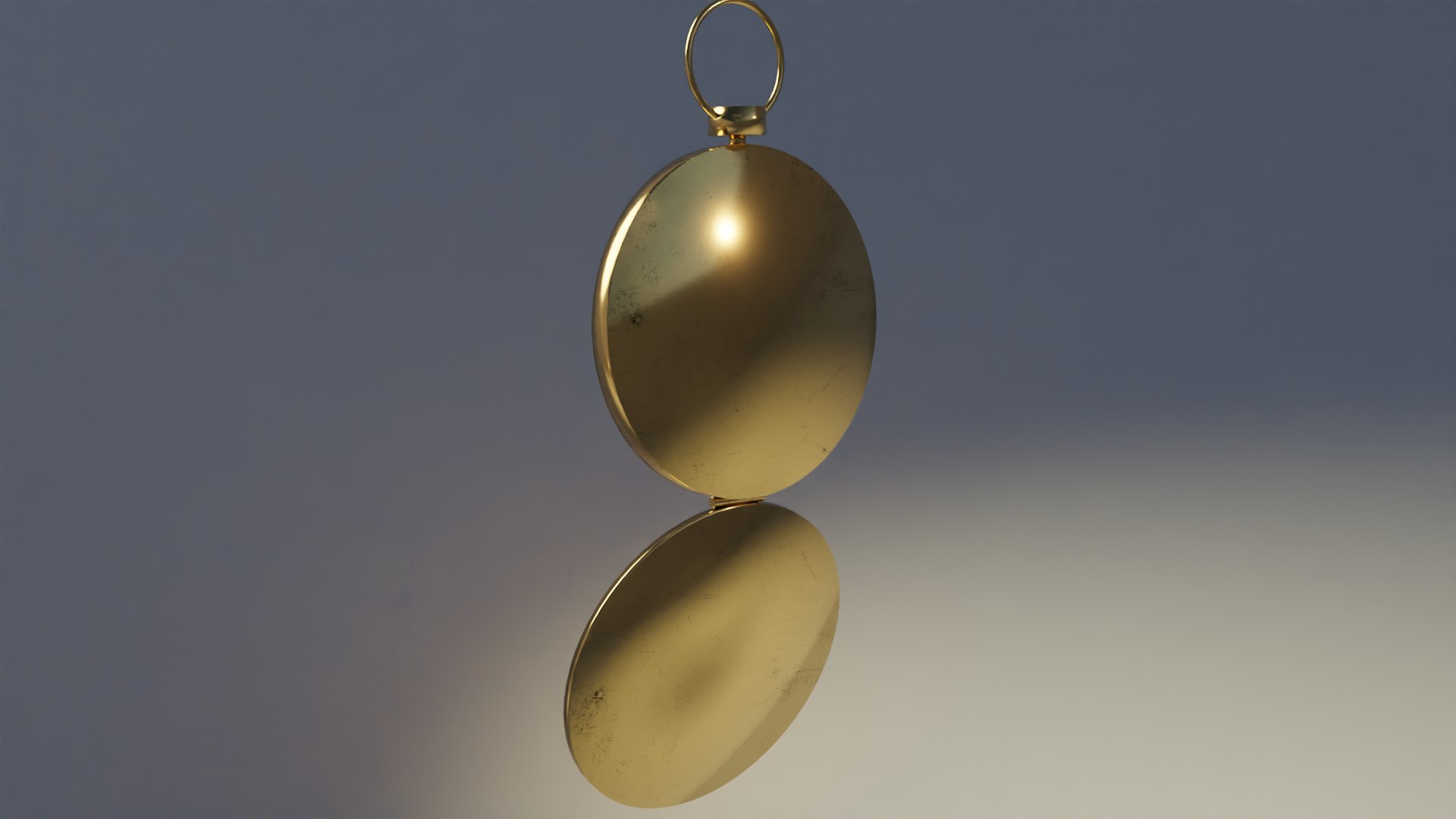3D Gold Compass - TurboSquid 1873462