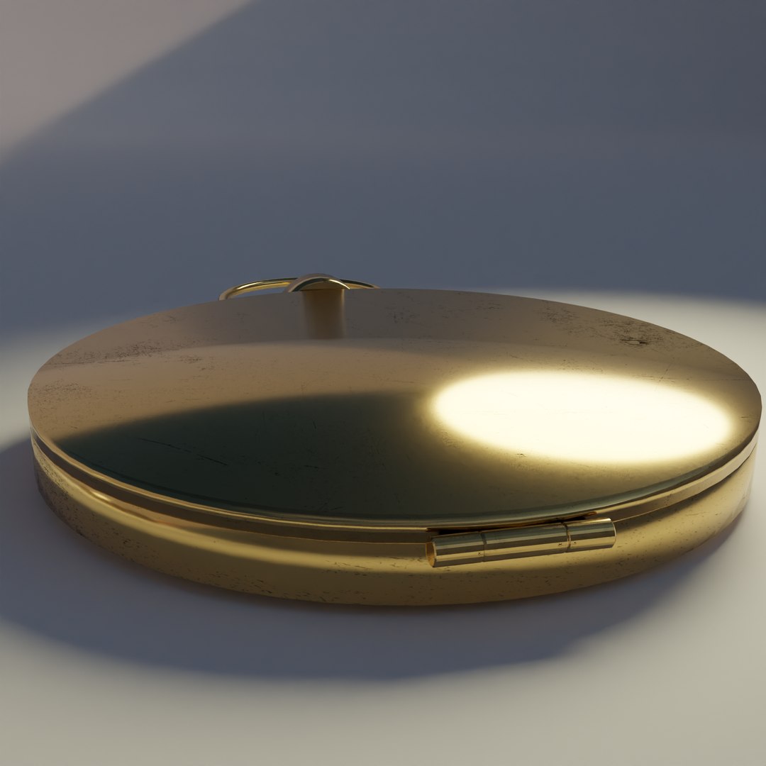 3D Gold Compass - TurboSquid 1873462