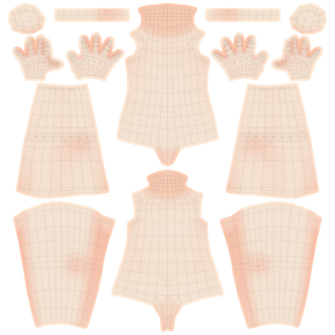 Anime Chibi Base Mesh 3D Model - TurboSquid 2427045