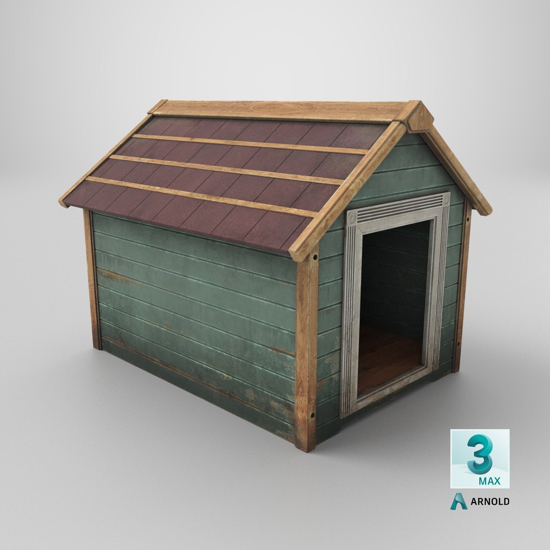 3D Dog House 01 E - TurboSquid 2219443