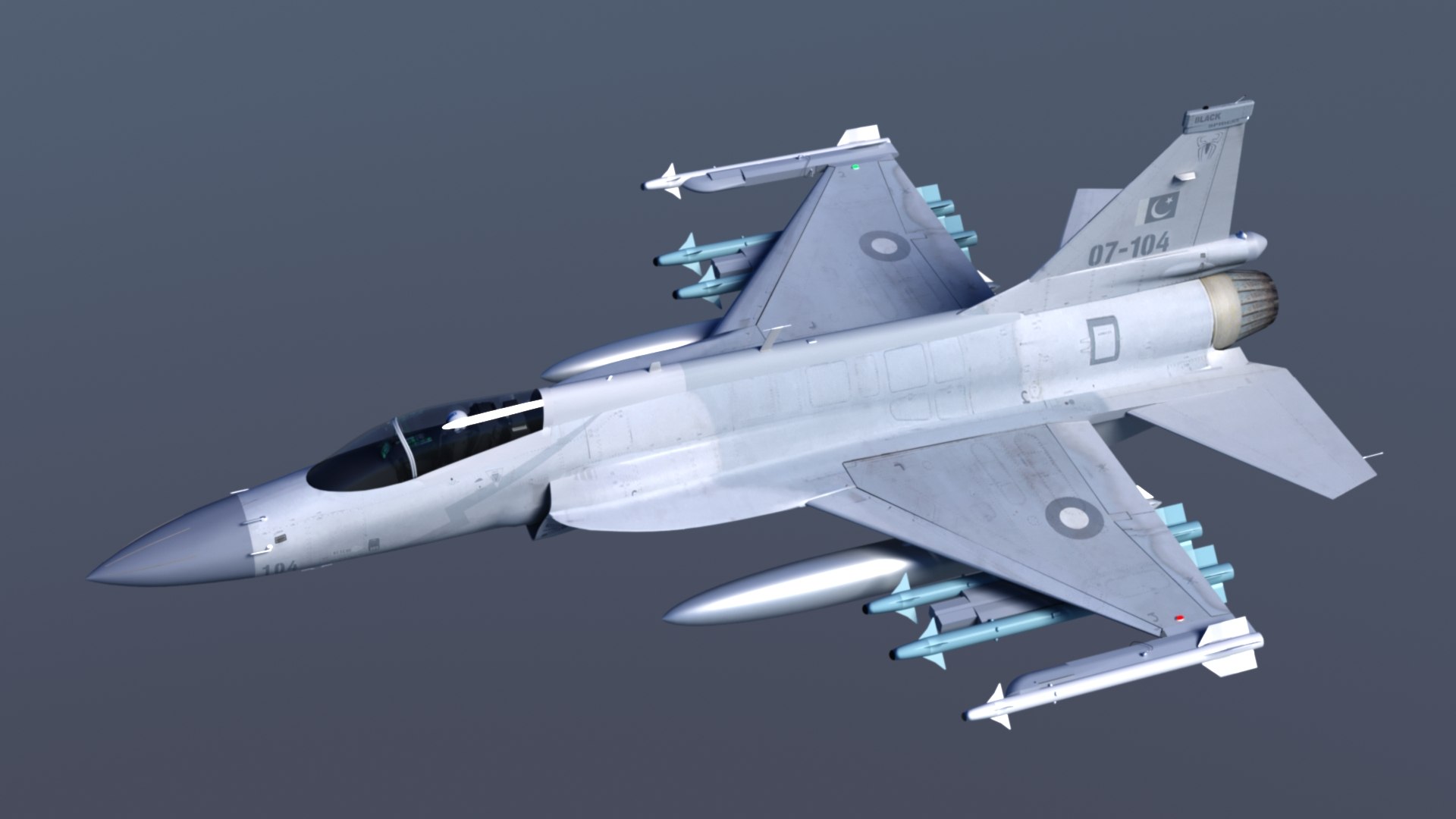3D PAF JF17 THUNDER BLOCK III - TurboSquid 2152789