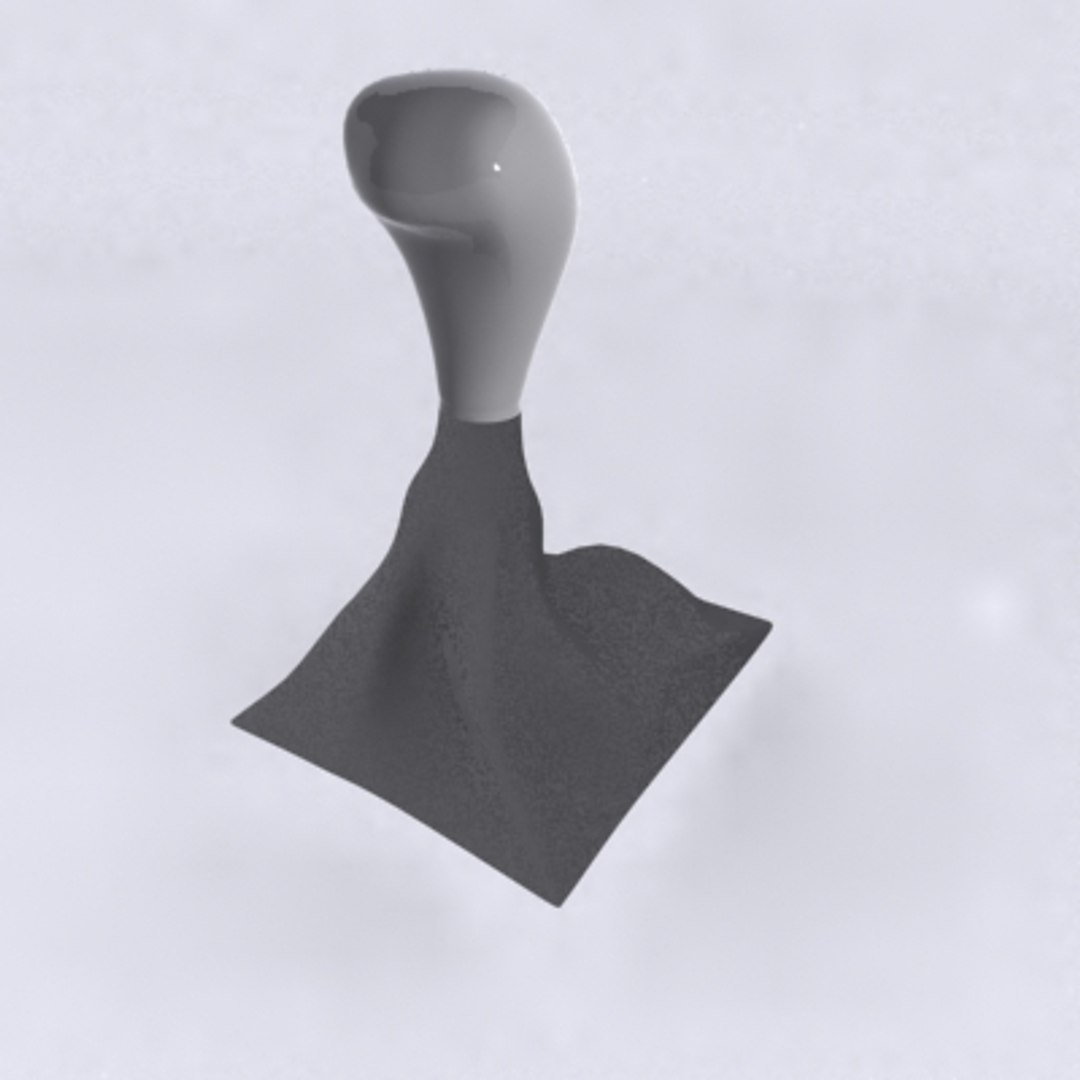 Car Gear Shift 3d Model