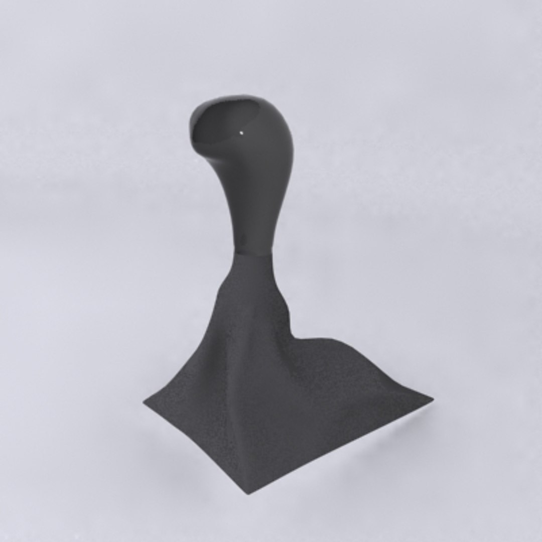 Car Gear Shift 3d Model