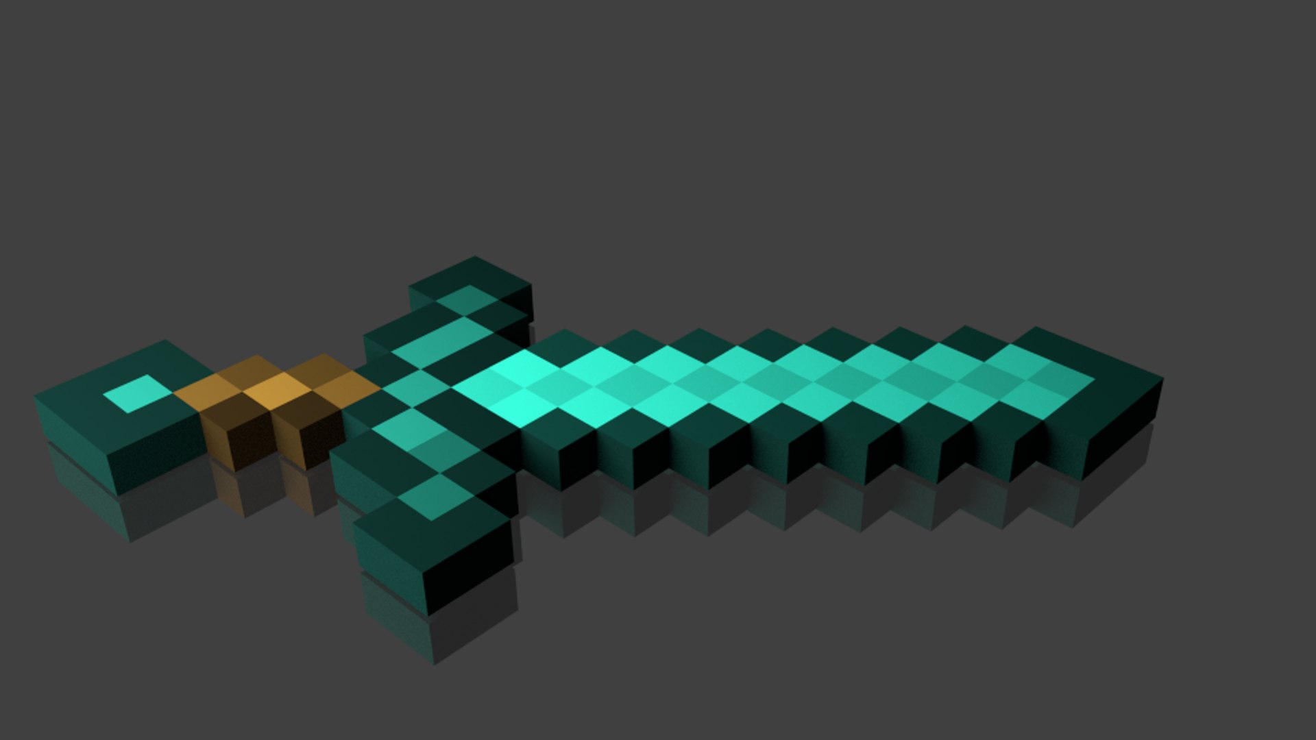 Maya Minecraft Sword