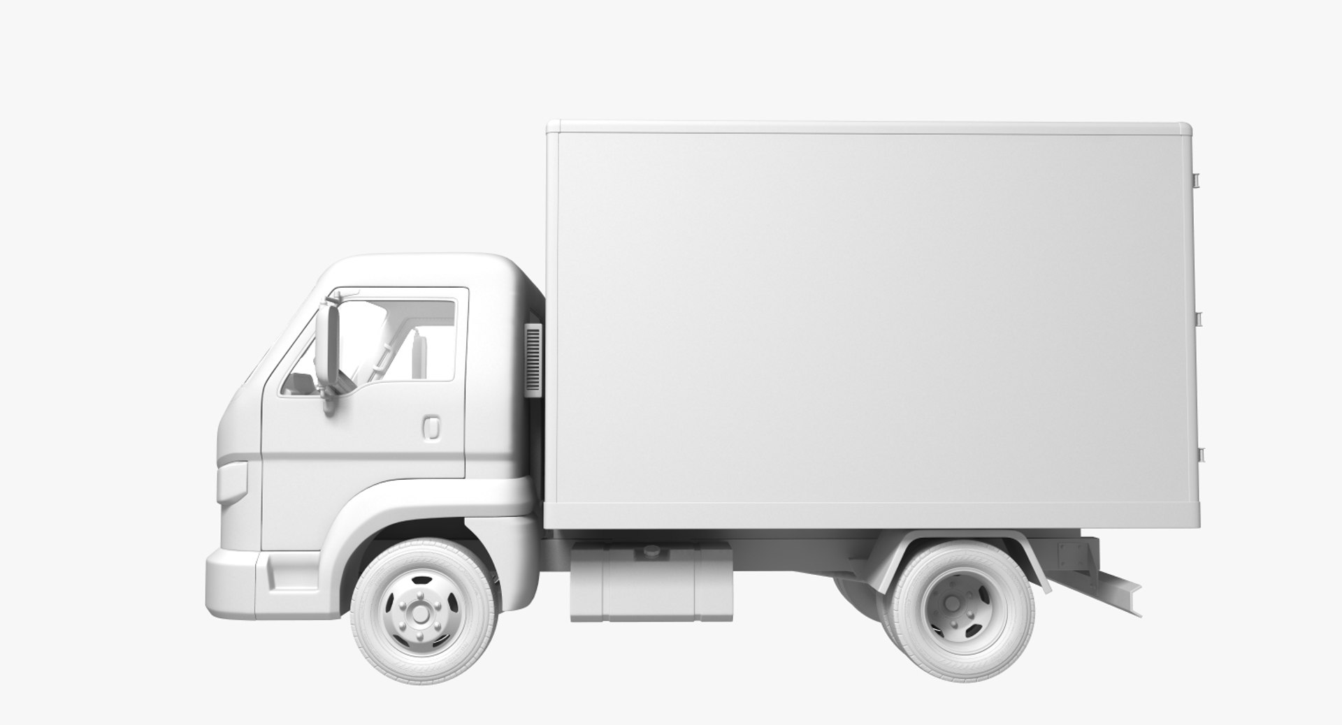 Delivery Truck 3D Model - TurboSquid 1243286