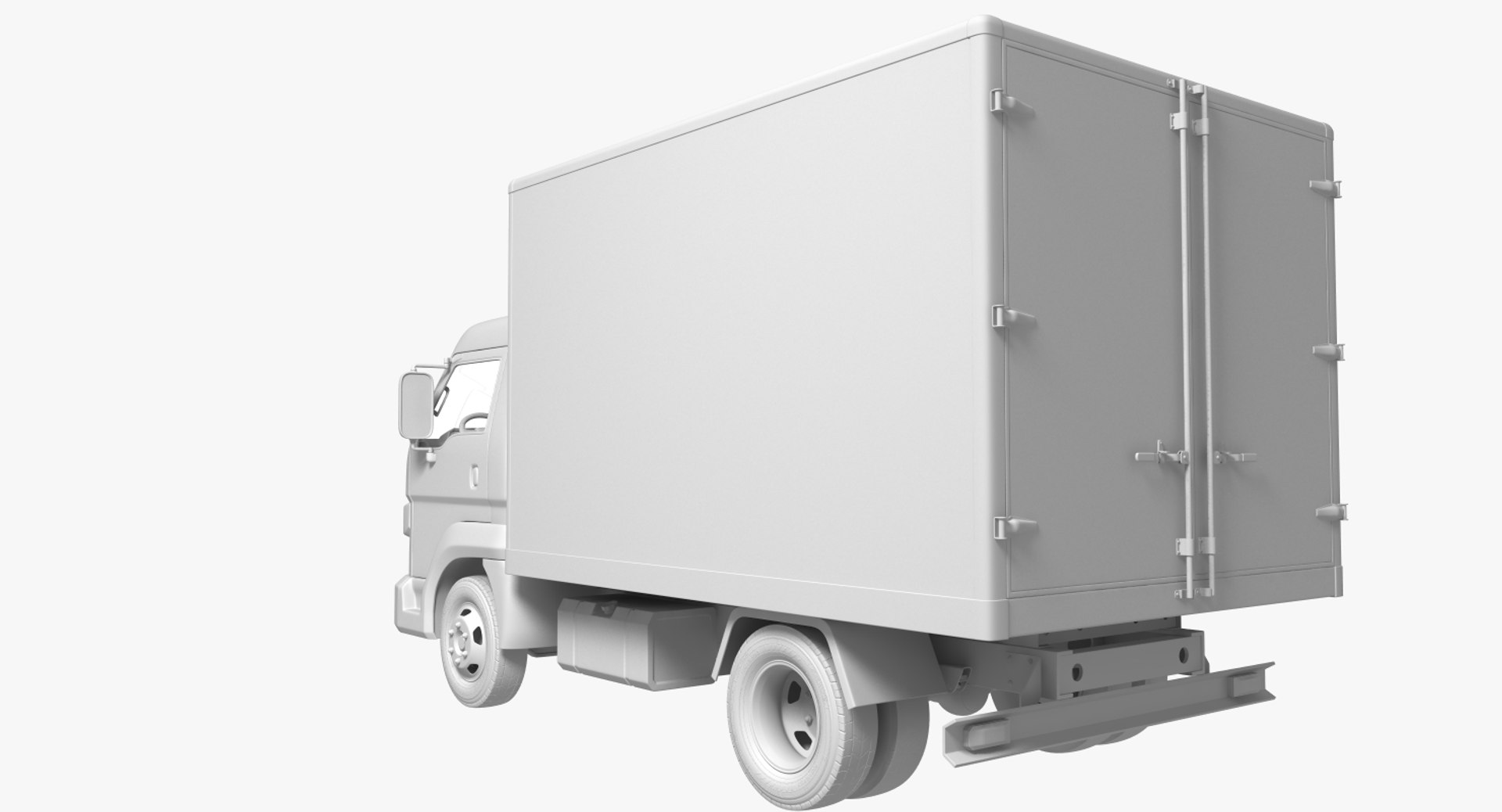 Delivery Truck 3D Model - TurboSquid 1243286