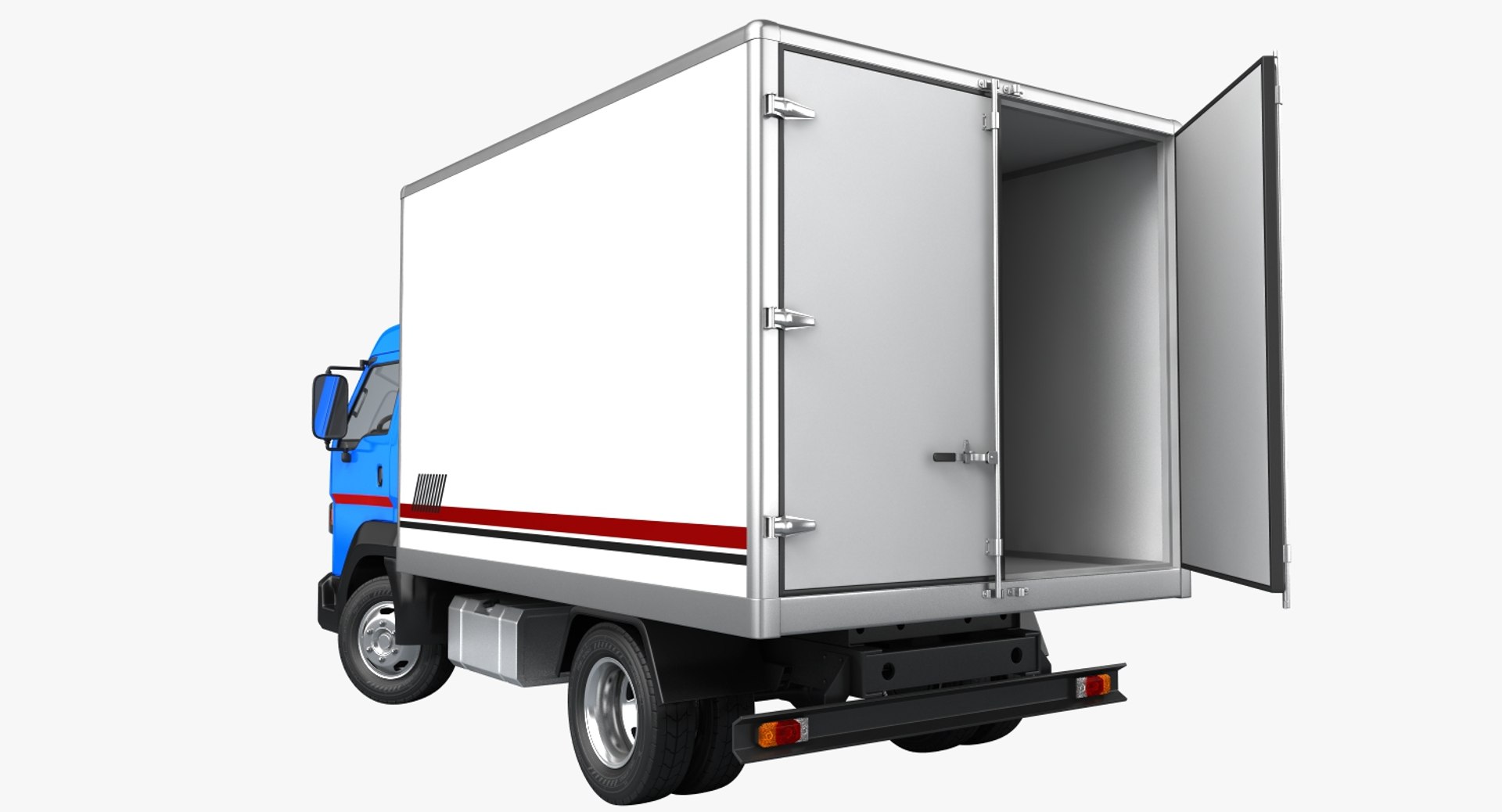 Delivery Truck 3D Model - TurboSquid 1243286