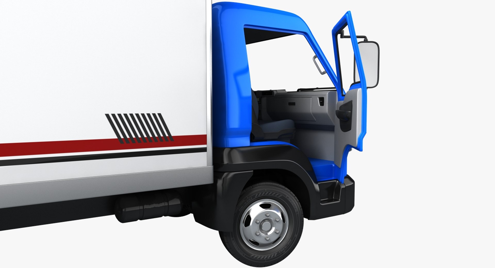 Delivery Truck 3D Model - TurboSquid 1243286